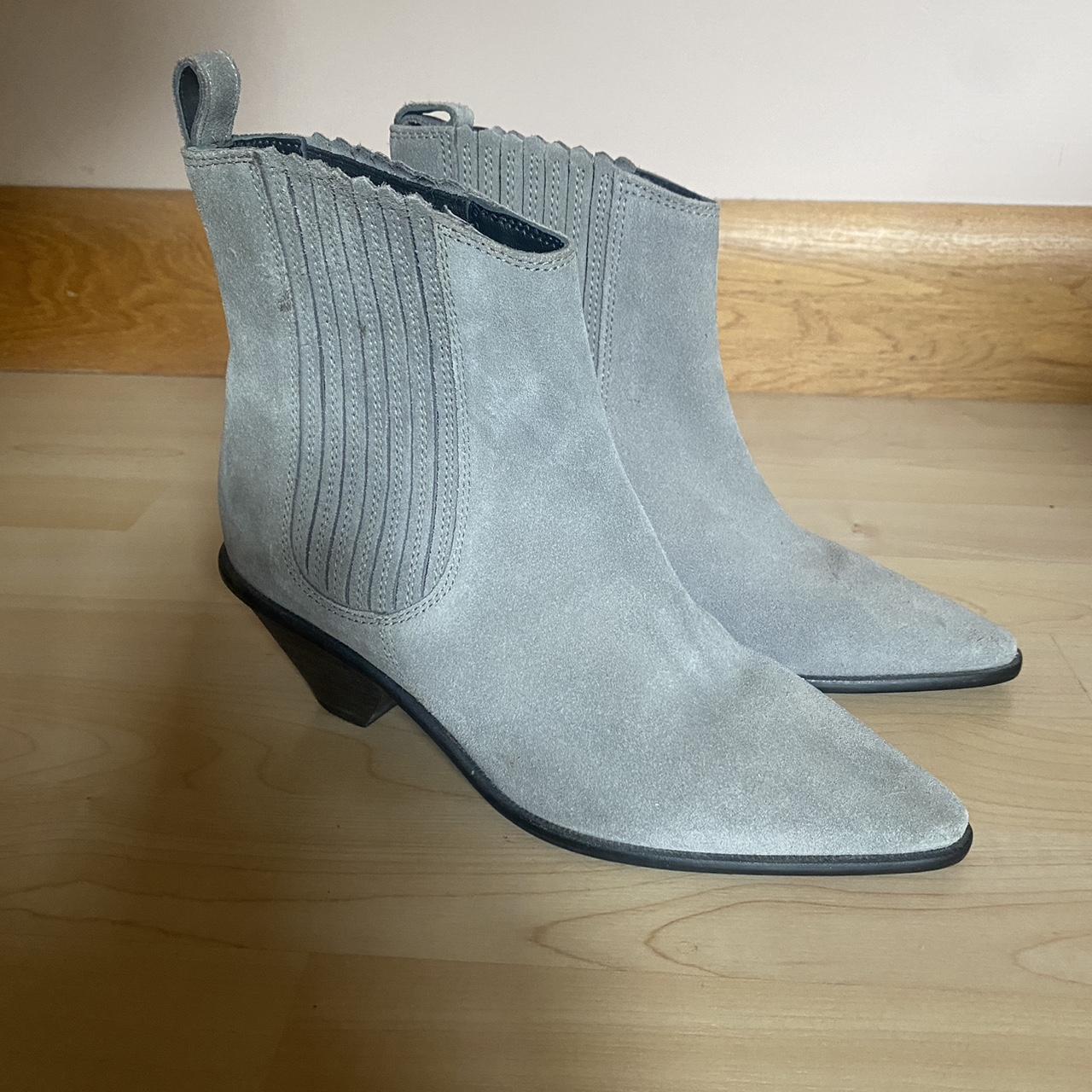 Jigsaw suede boots UK size 5 Brand new however don’t... - Depop