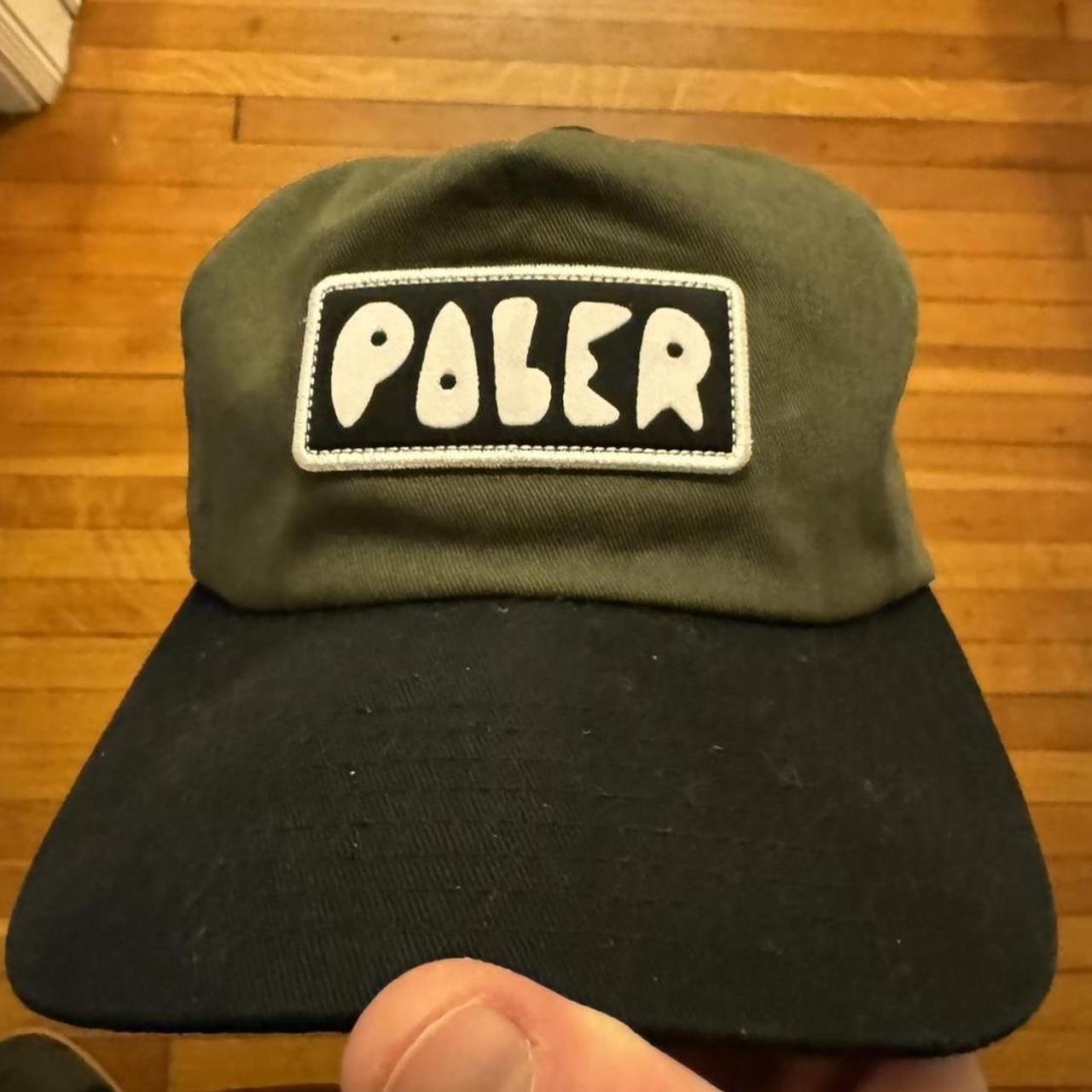 POLER DECONSTRUCTED SNAP BACK HAT. Forest green and... | Depop