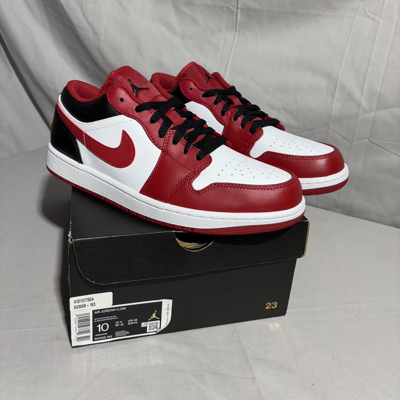 AIR JORDAN 1 LOWS REVERSE BLACK TOE #NIKE... | Depop