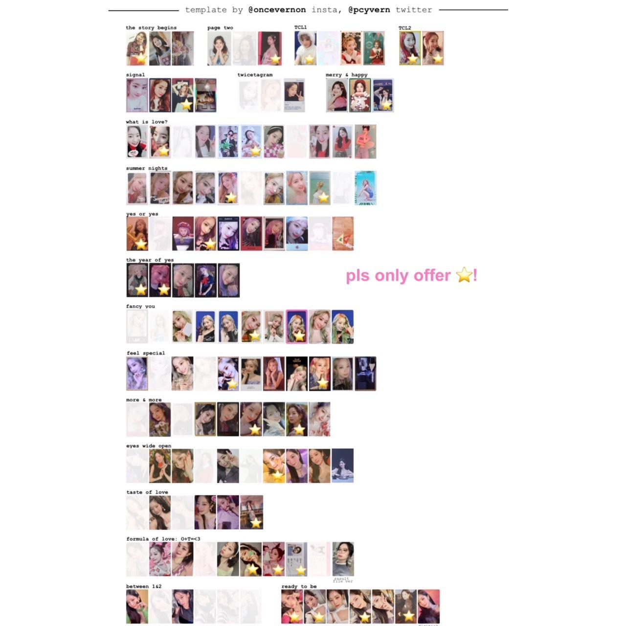 wtt/wts twice candybong infinity pcs! 🎀 wtt to... - Depop