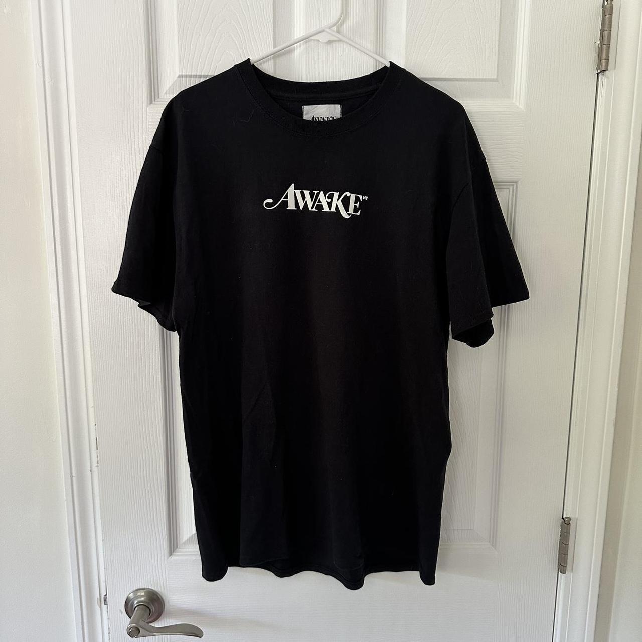 Awake NY Men's Black T-shirt | Depop
