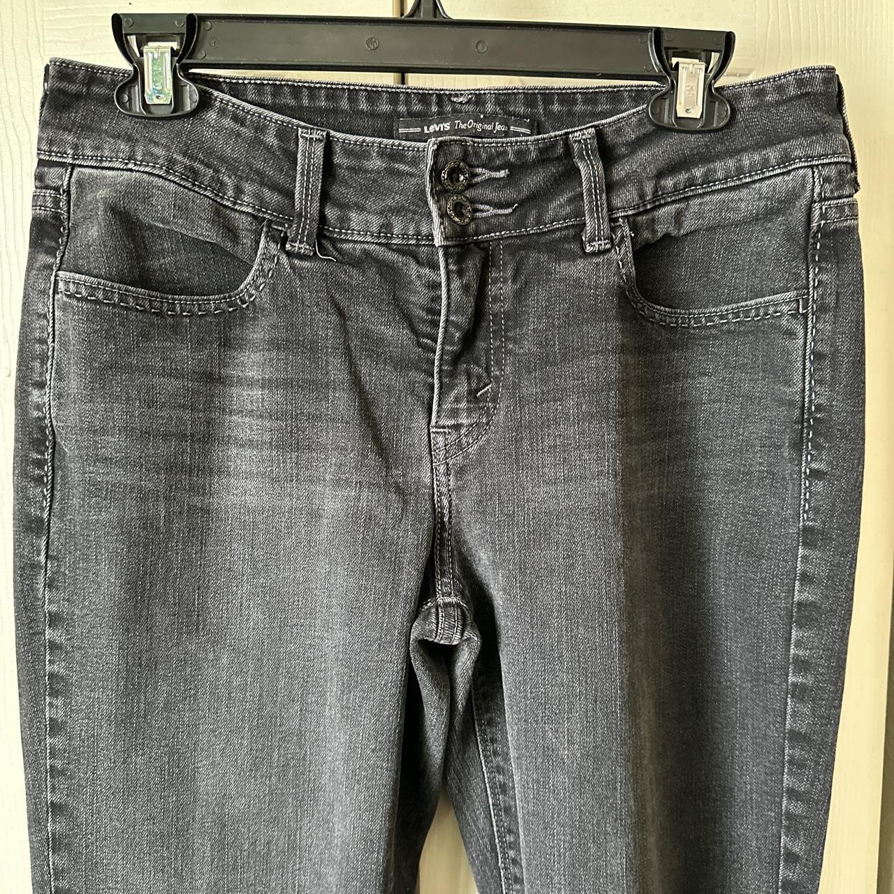 Black Levi Slender Boot Cut Jean Waist 30-31” Hips... - Depop