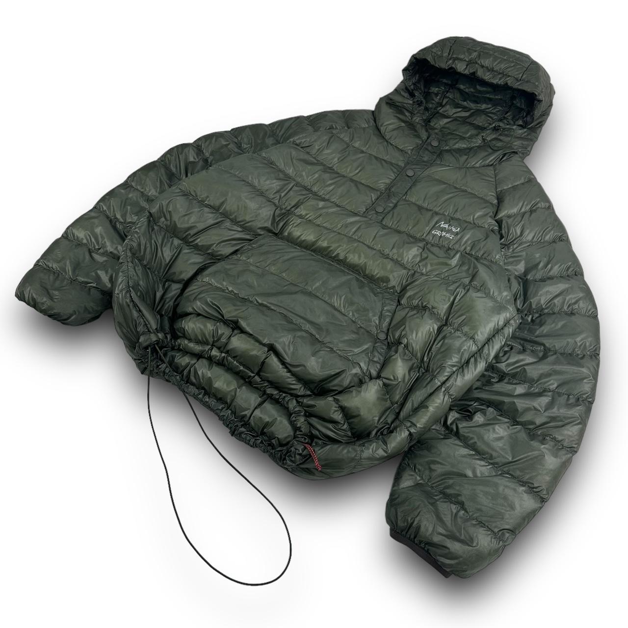 Gramicci x Nanga down-filled pullover puffer jacket... - Depop