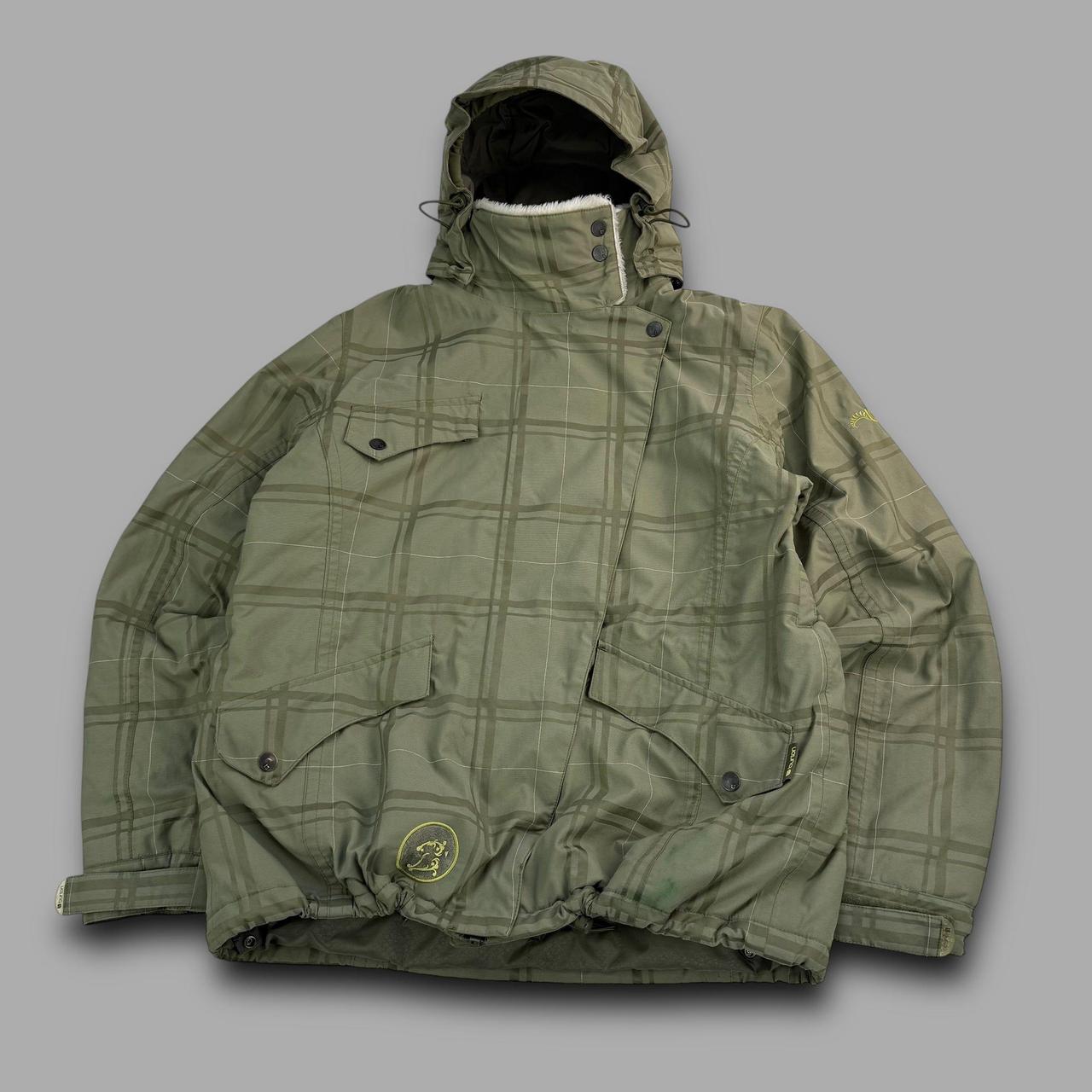 Burton 2000's plaid technical magnetic popper ski... | Depop