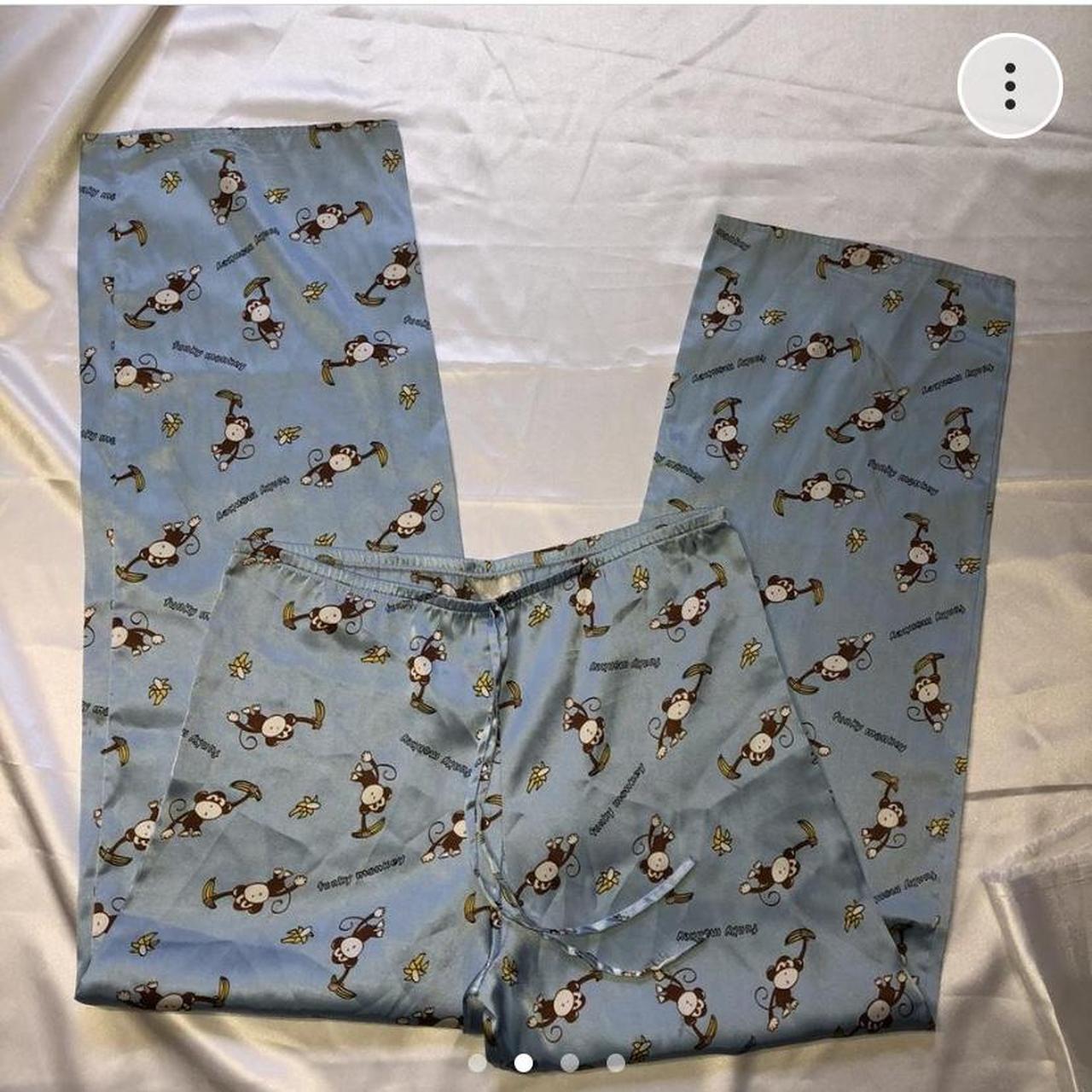 Silky funky monkey pj pants A couple marks at bottom... - Depop