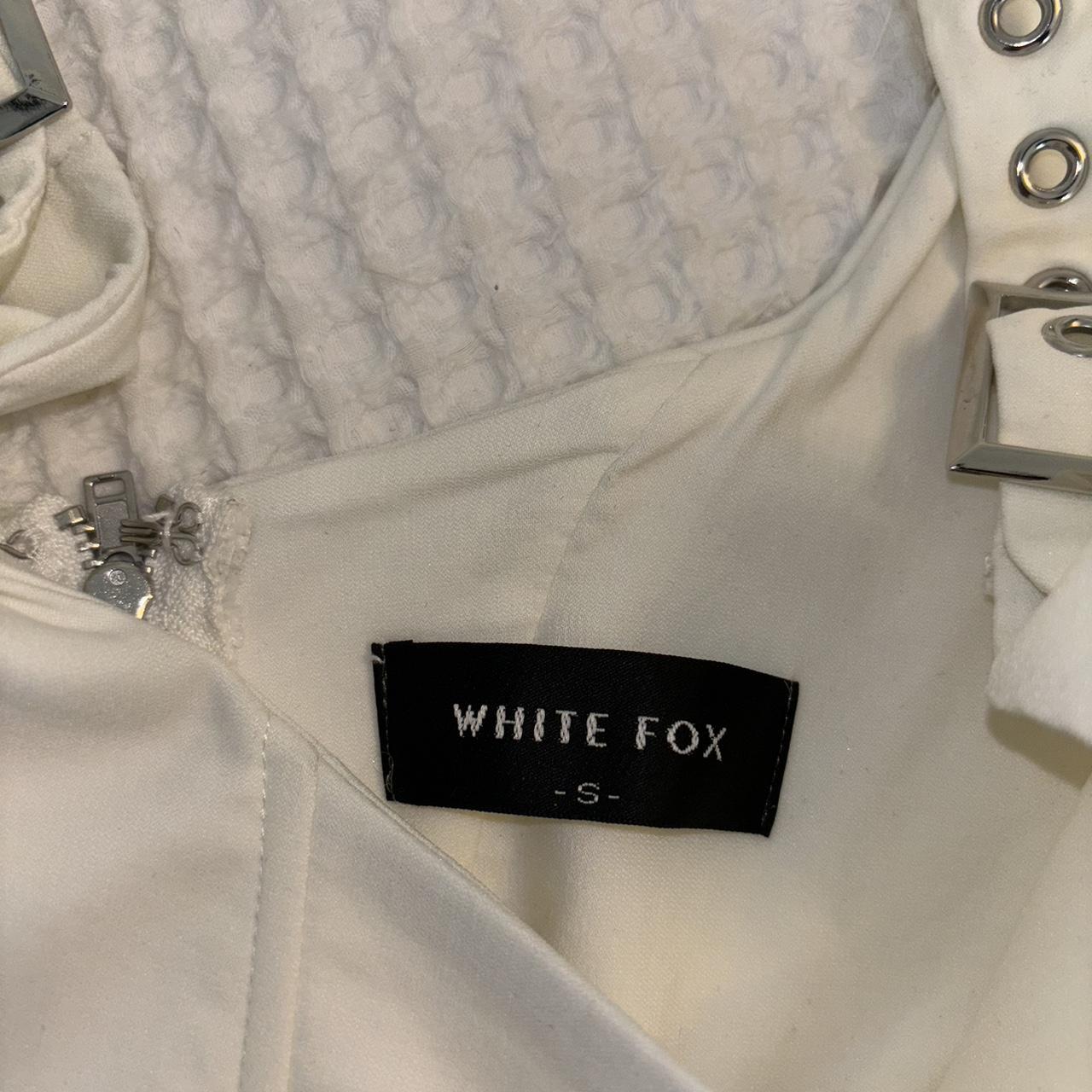 white fox set size small pants and top worn once... - Depop