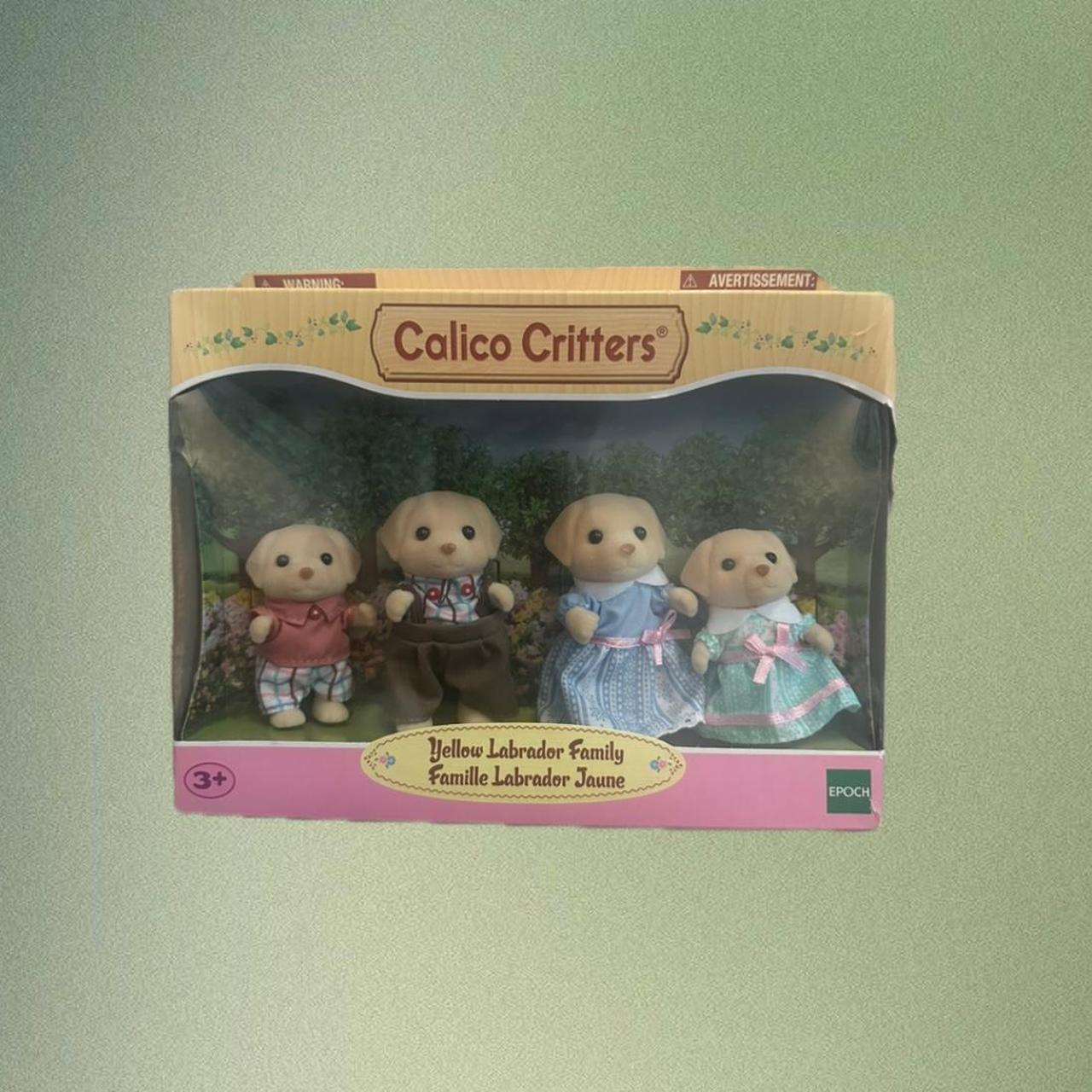 Calico Critters Yellow Labrador Family set... | Depop
