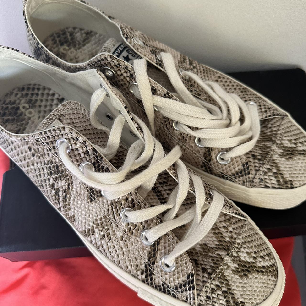Converse Chuck Taylor All Star Lift Wild Snake Ox... - Depop