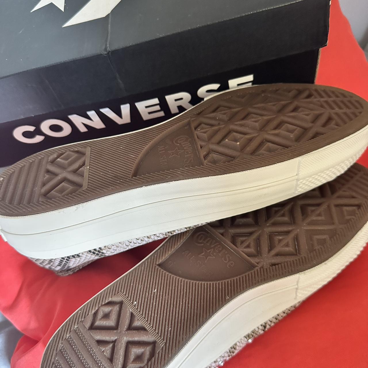 Converse Chuck Taylor All Star Lift Wild Snake Ox... - Depop