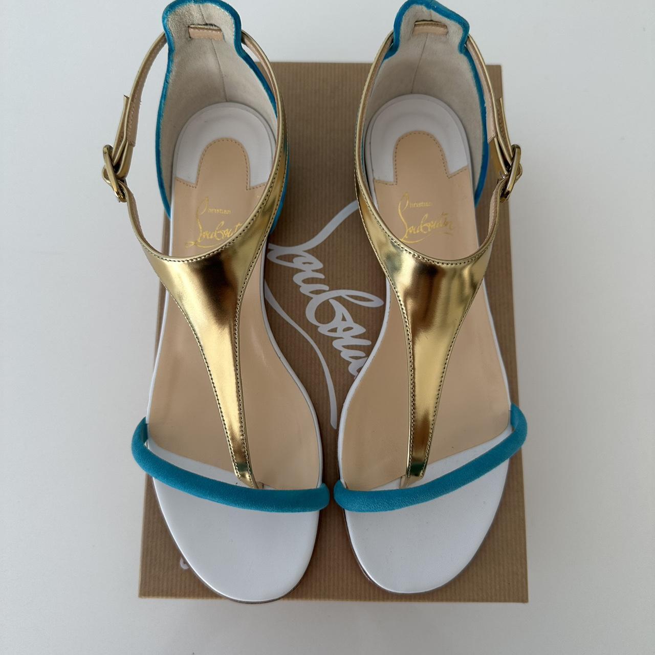 Christian Louboutin sandals • Brand new never been... - Depop