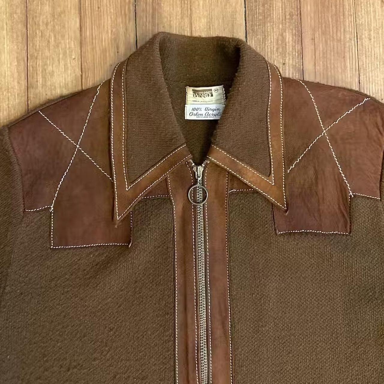 VINTAGE MONTGOMERY WARD JACKET - Depop