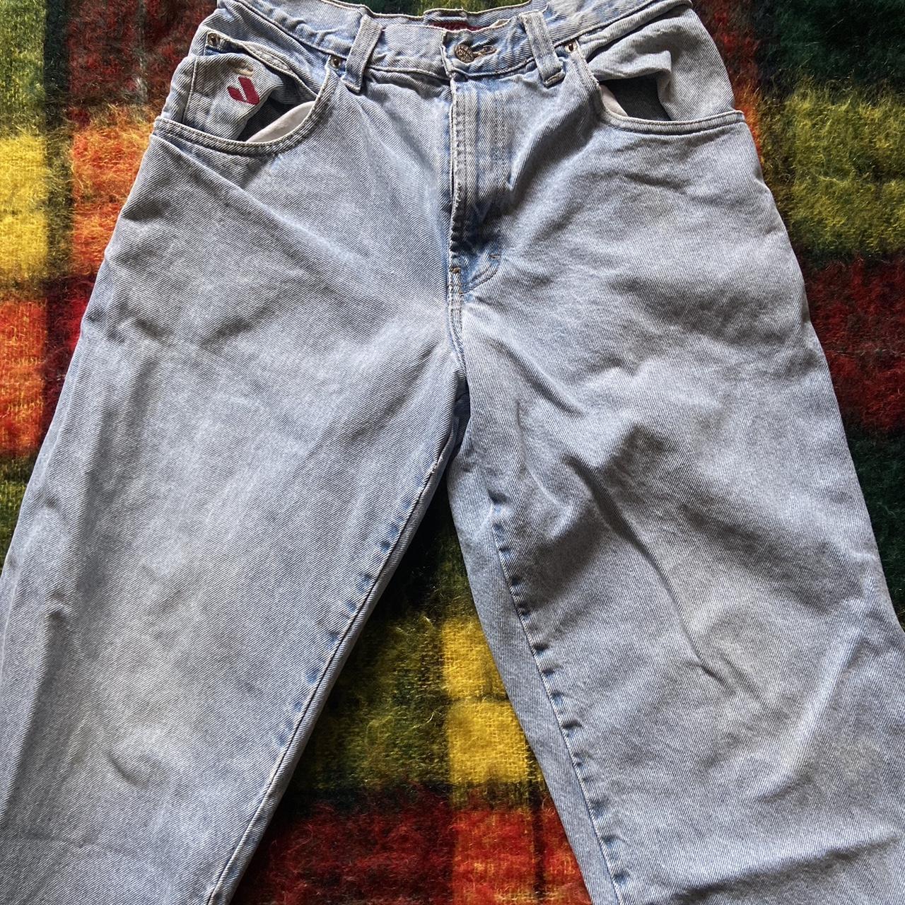 Vintage Y2K Jnco Baggy Denim Pants 32x30 Made in USA - Depop