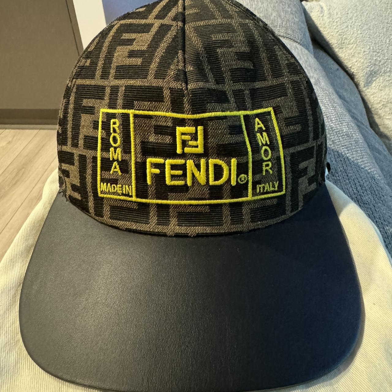 Men’s Fendi Cap Brand new never been worn Receipt... - Depop