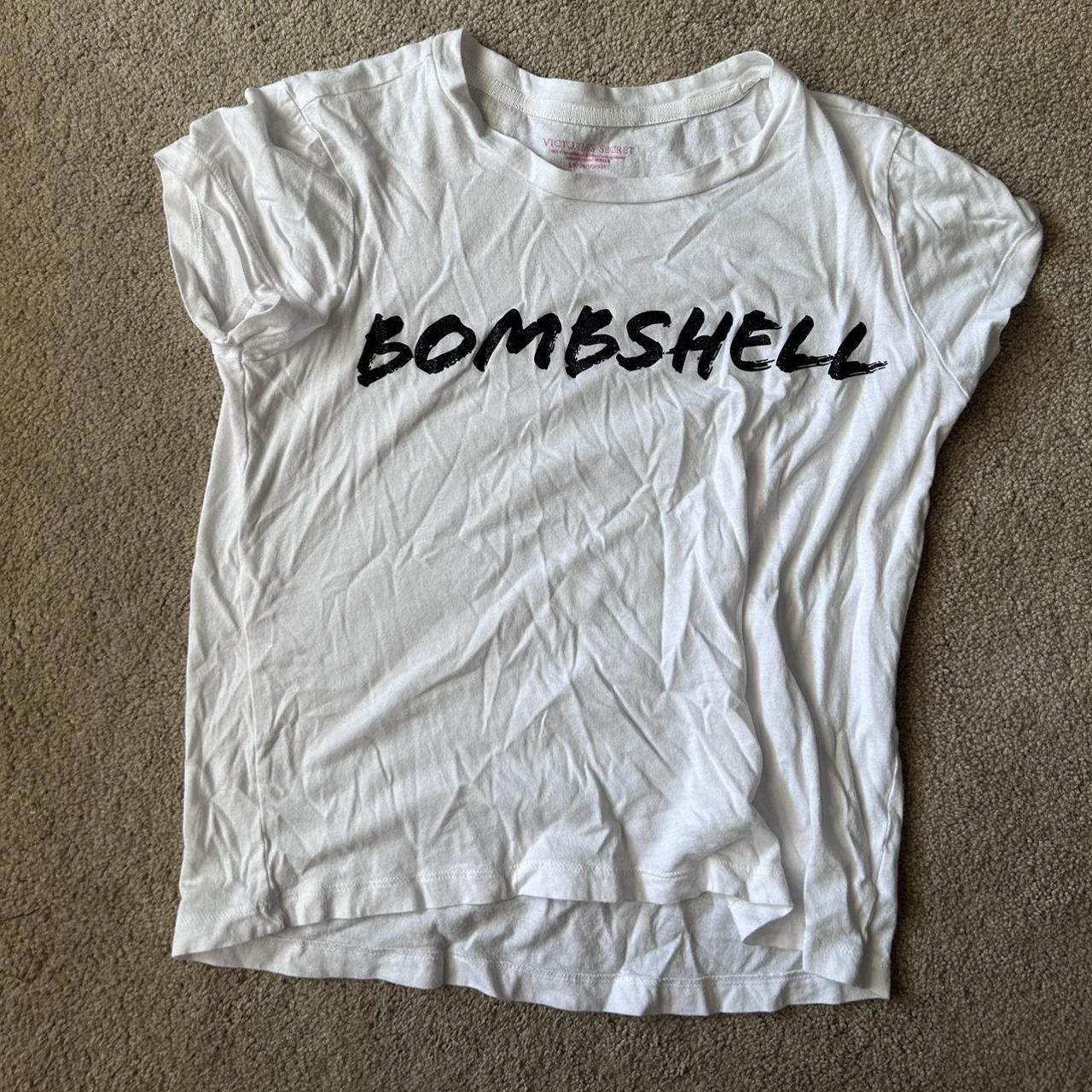 Victoria’s Secret bombshell tee Good condition Size S - Depop