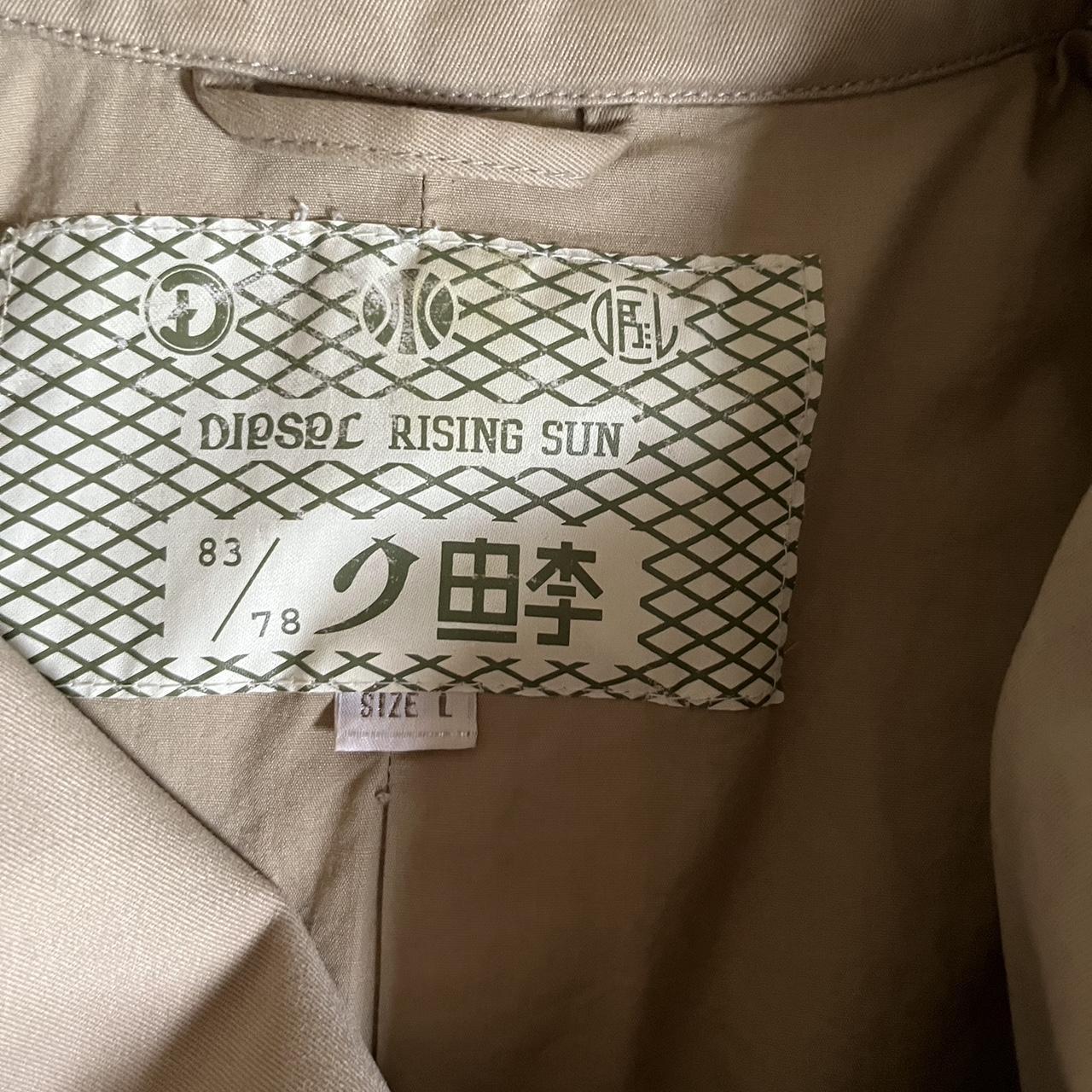 Vintage and rare Diesel Rising Sun jacket with the... | Depop