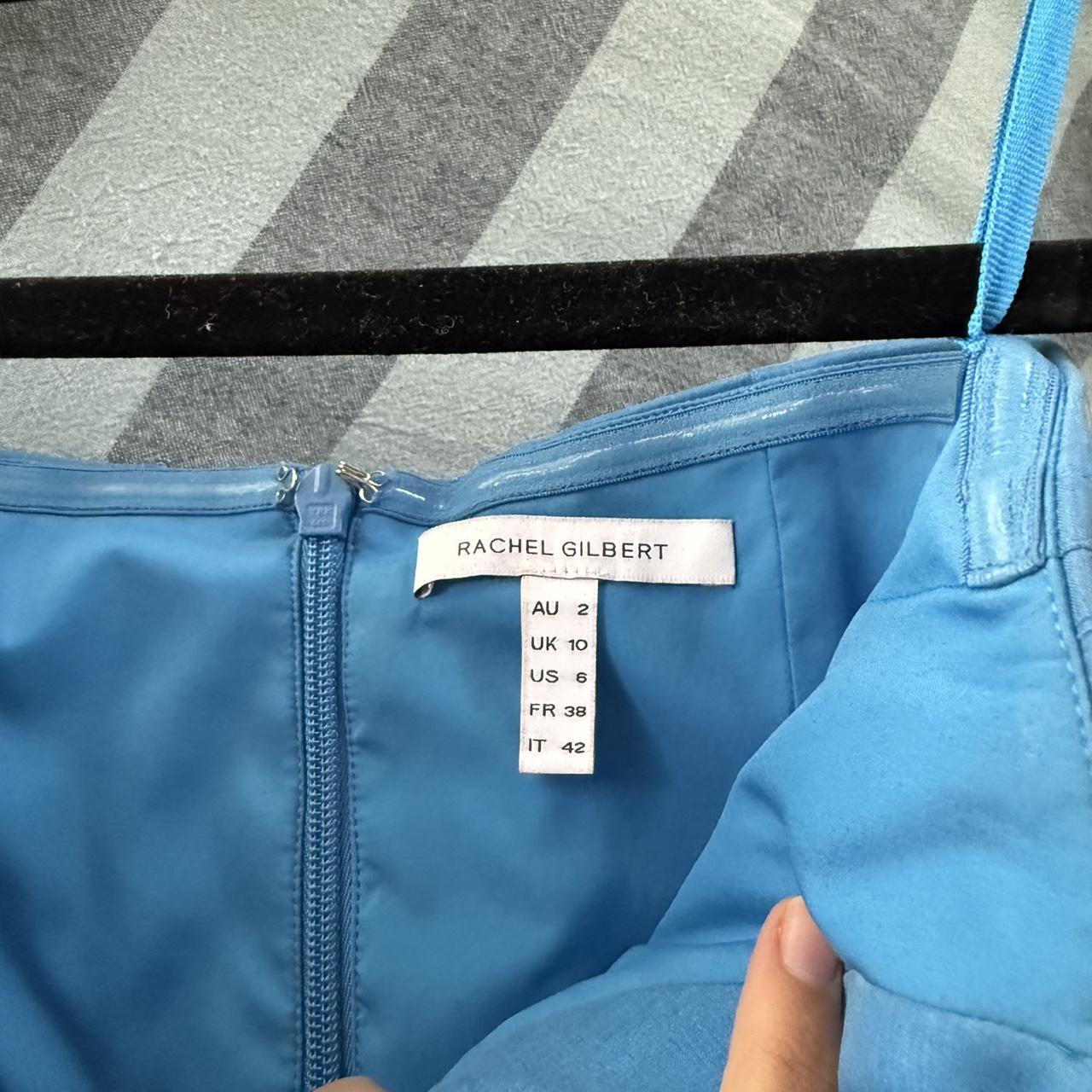 Rachel Gilbert mini dress with detachable bow/train.... | Depop