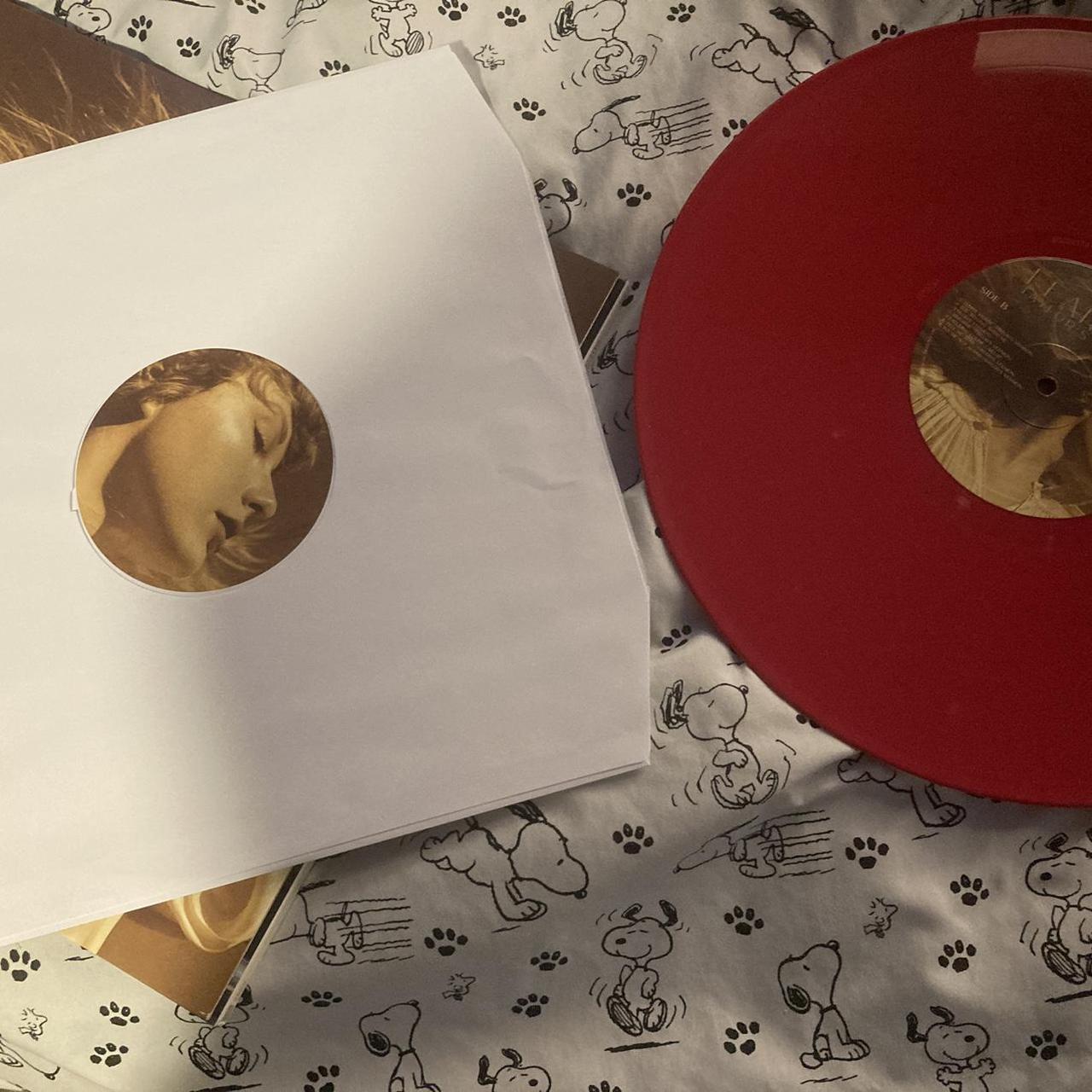 fearless taylor’s version - target red vinyl... - Depop