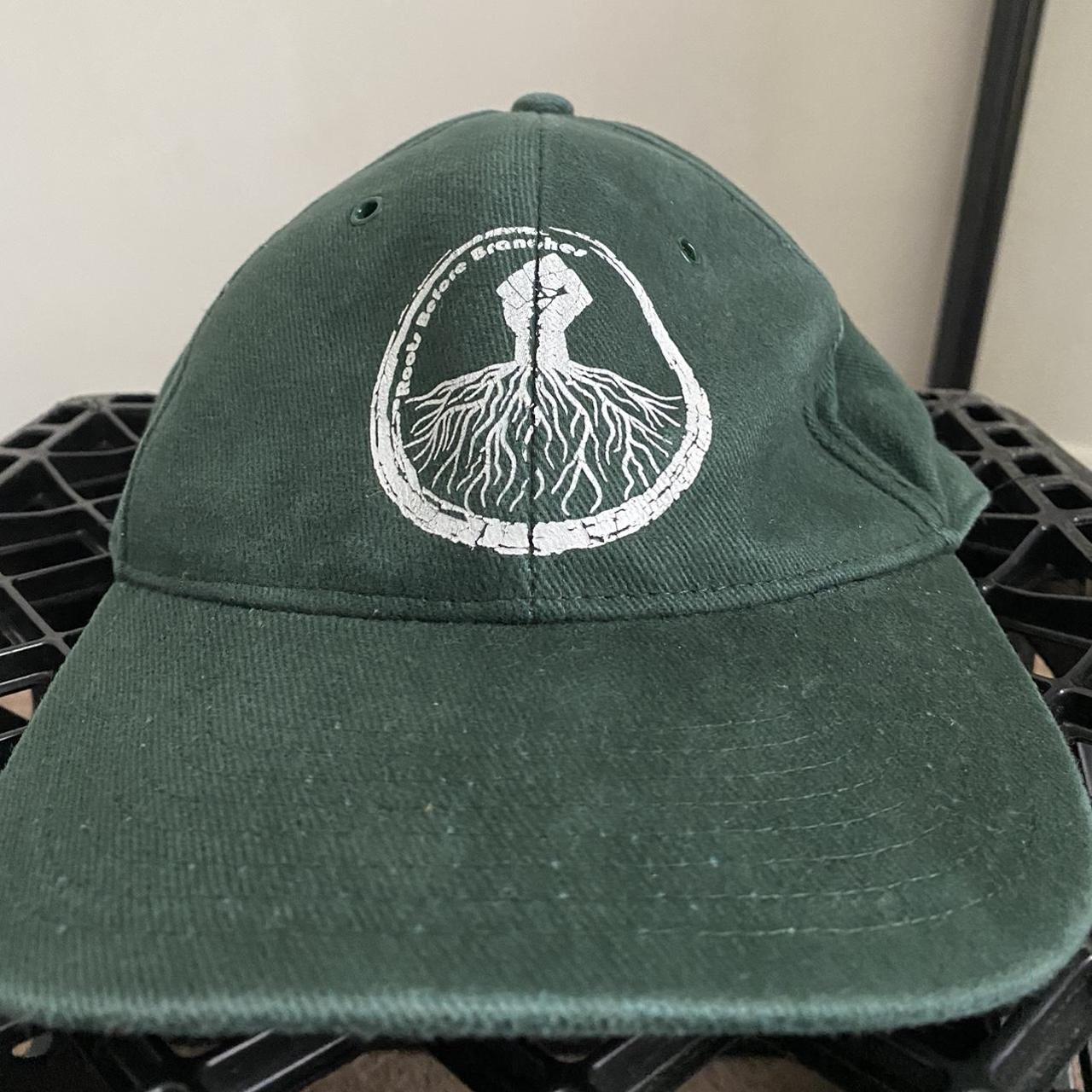 Roots Before Branches Green #blackpower #roots #hat... - Depop