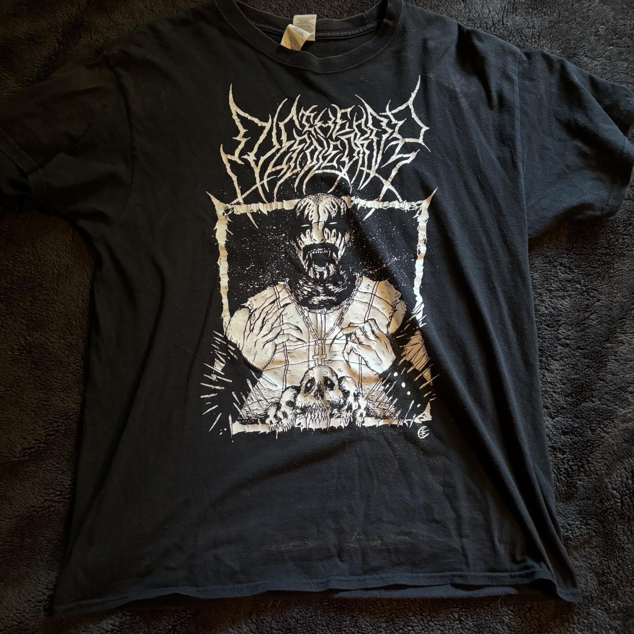 Anthony fantano “the needle drop” metal band design - Depop