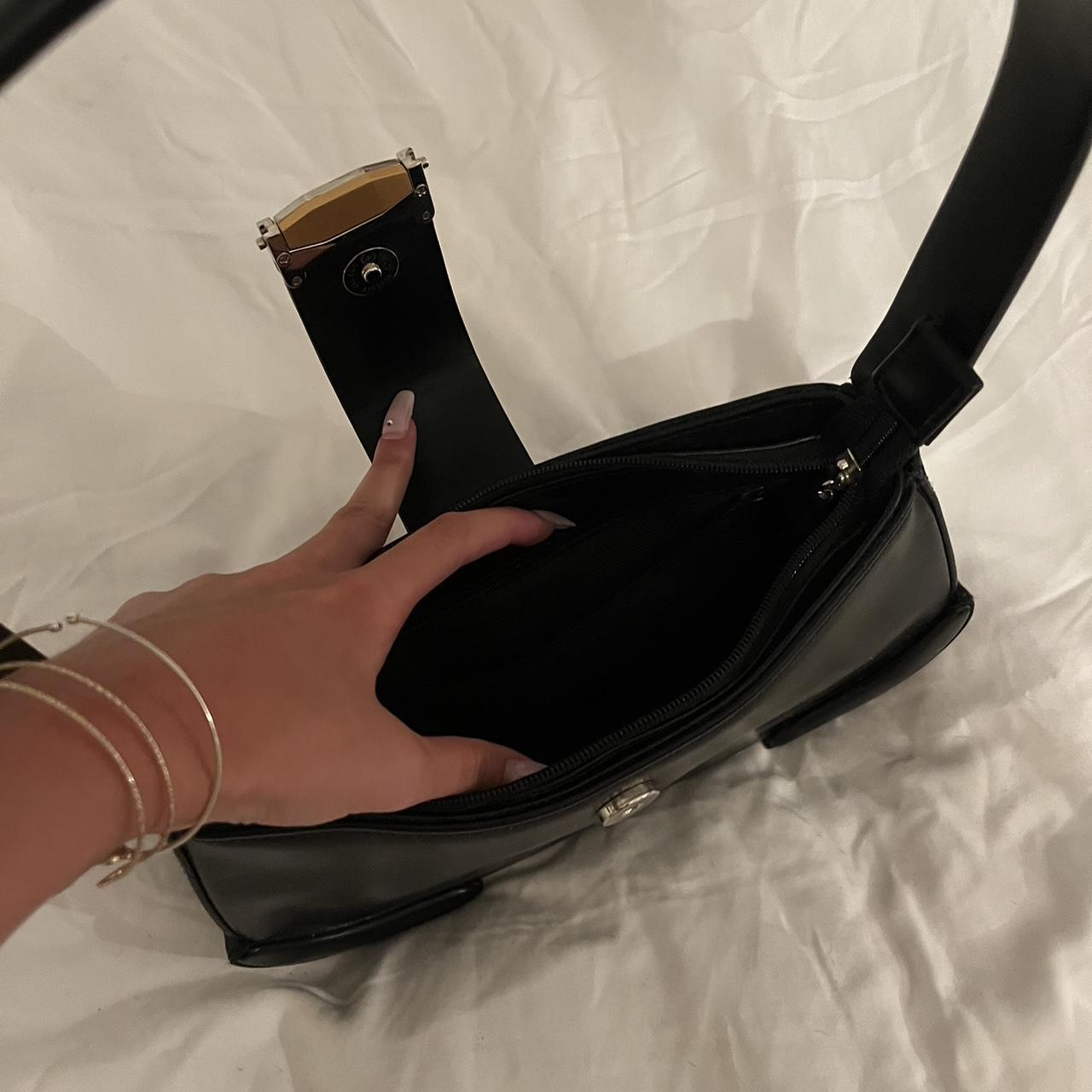 Y2K Mini Black Purse💓 super clean-very minimal... - Depop