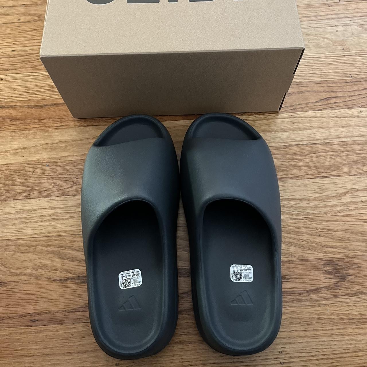 Yeezy Slide Slate Marine Size 10 (10M/... - Depop