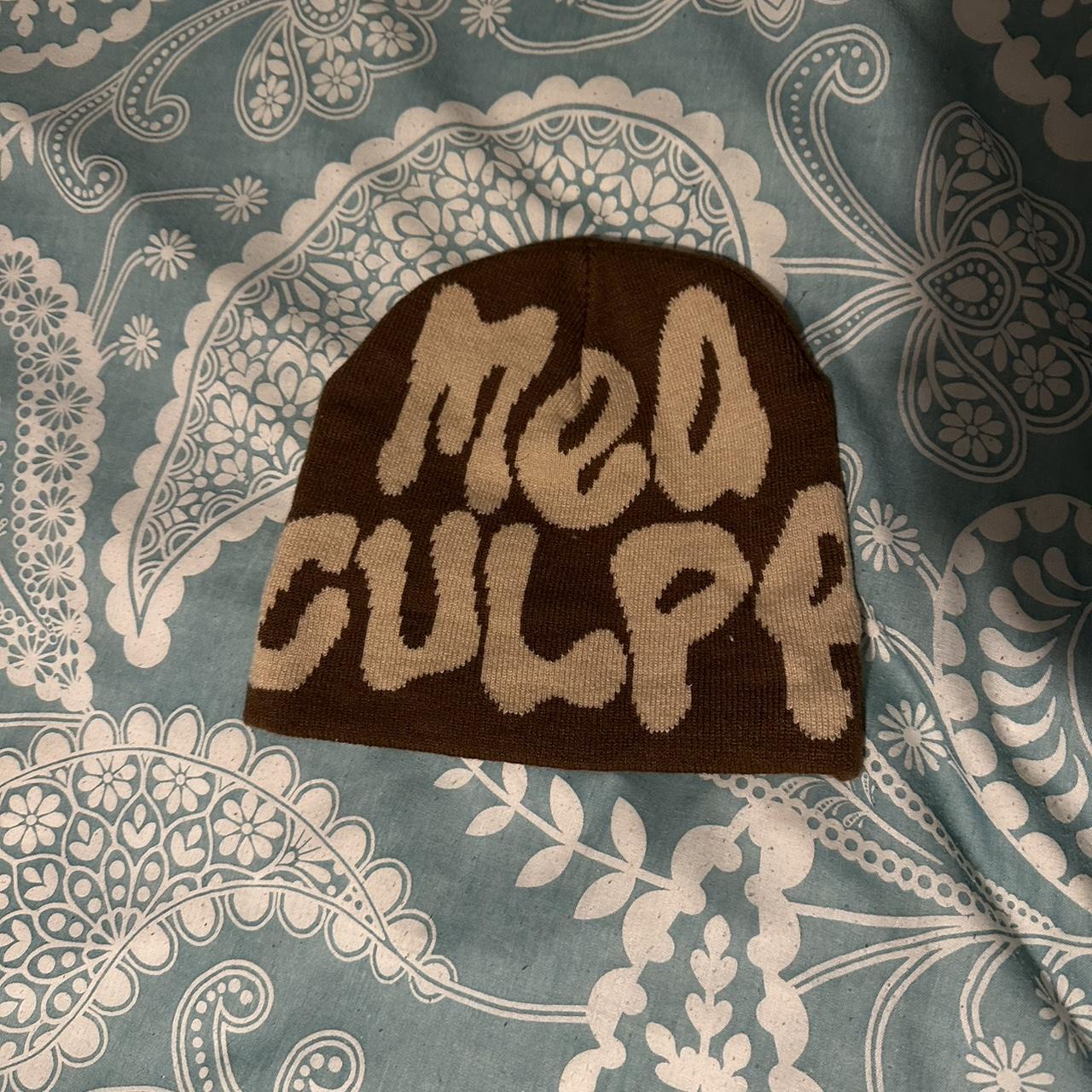 Mea culpa beanie hat - Depop