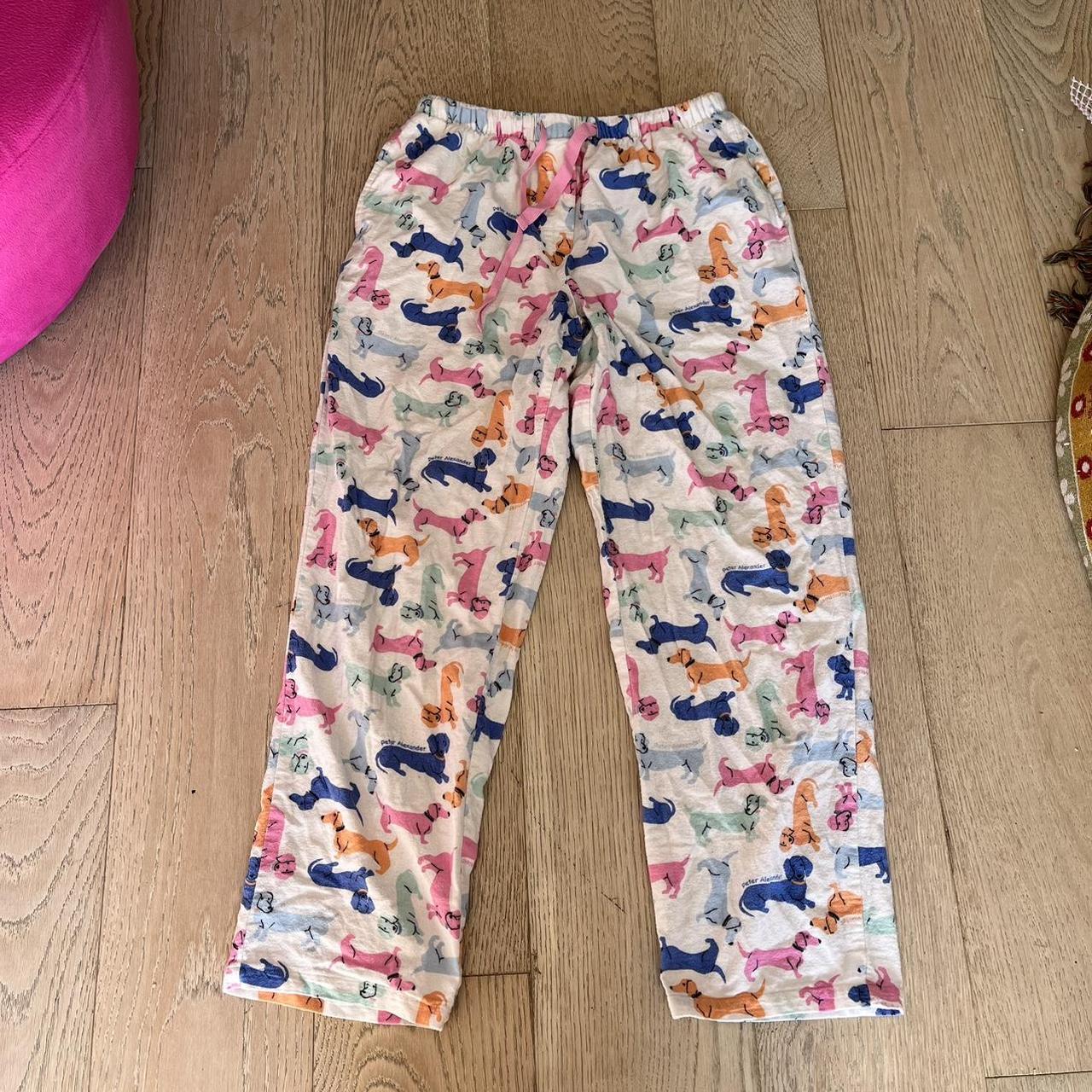 peter alexander pj pants size small, fits 6-10... - Depop