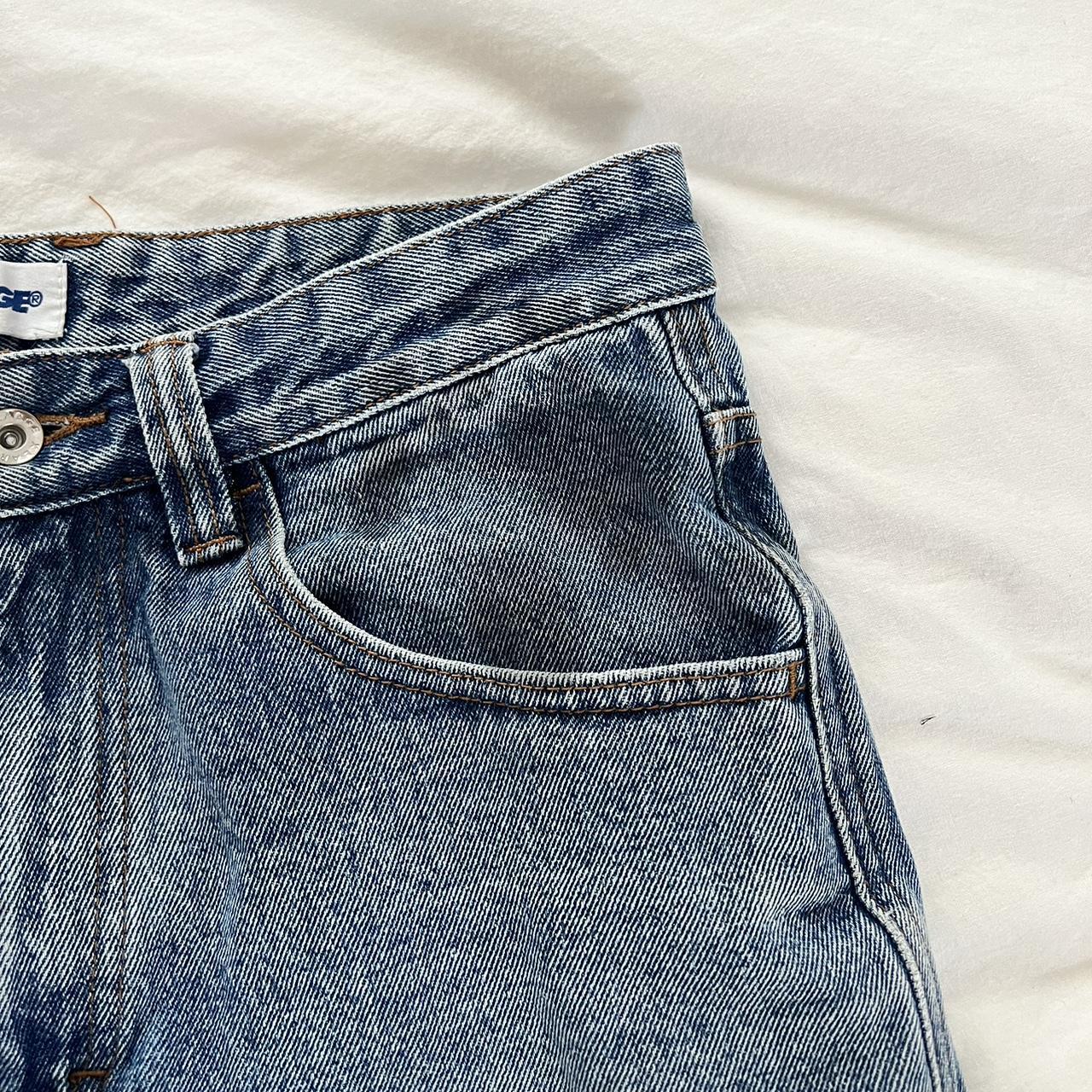 X-LARGE Jorts size 30 slight oil stain in pocket - Depop
