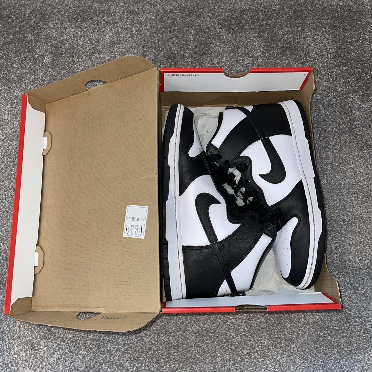 Nike Dunk Panda Highs Basically brand new worn once... - Depop