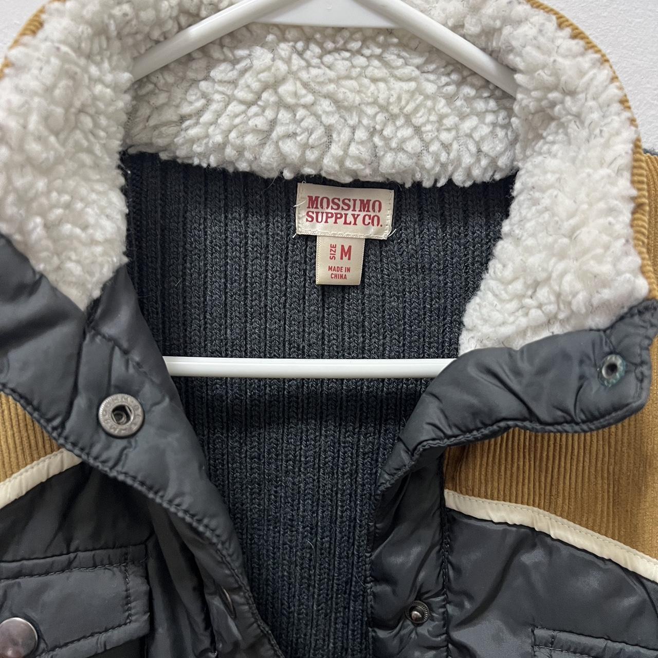 Vintage 70’s inspired Mossimo puffer/sweater jacket... - Depop