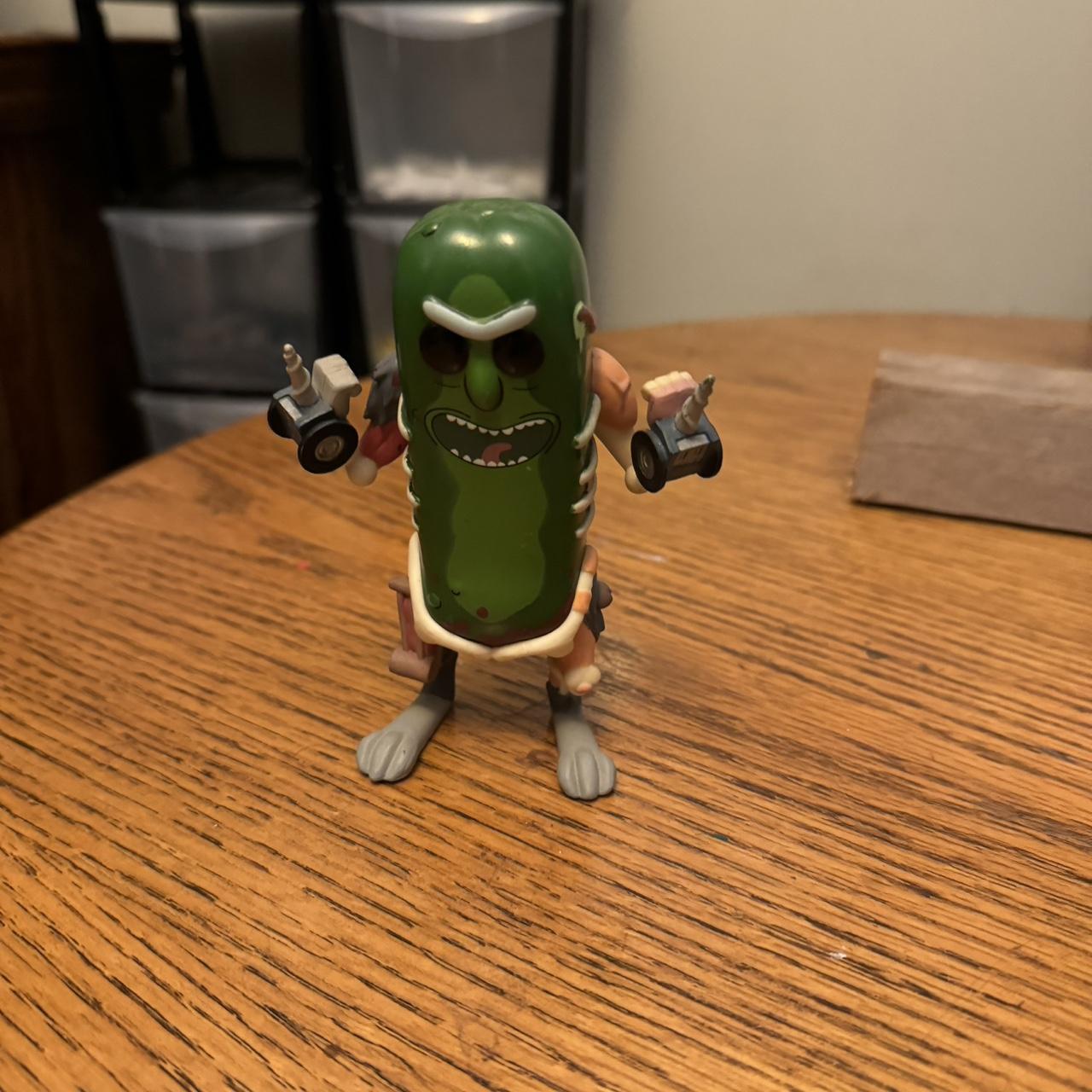Pickle Rick out of box Funko pop vinyl rickandmorty. Depop