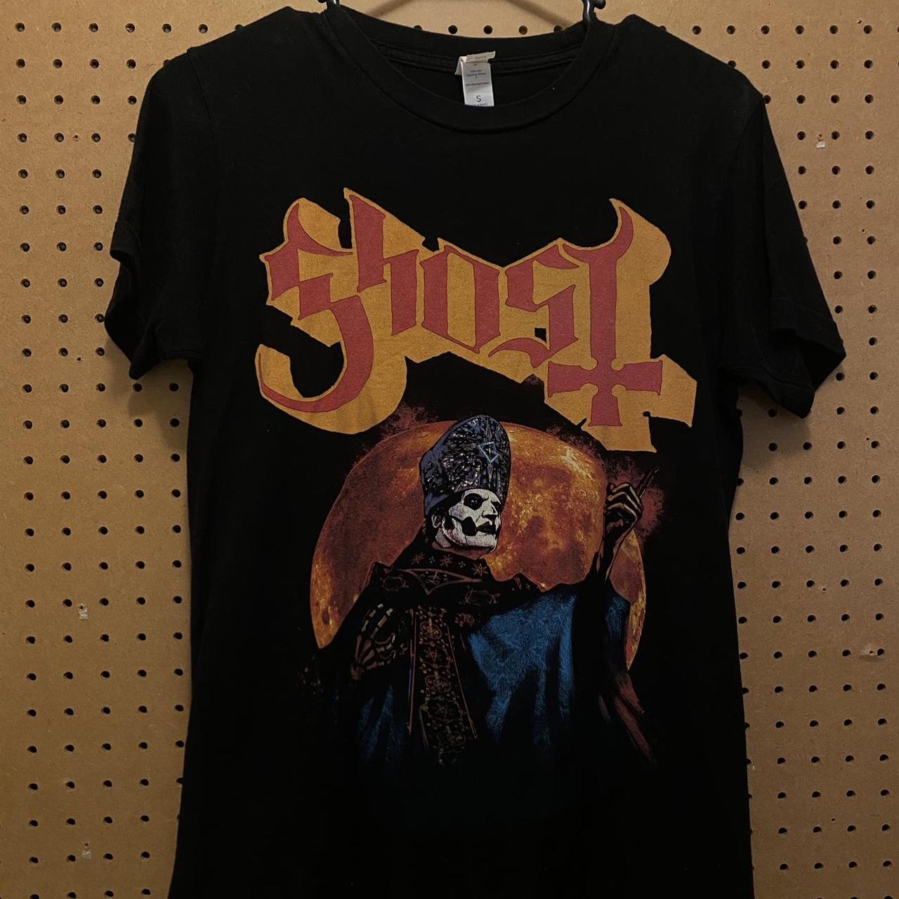hot topic Ghost shirt small #ghostband #bandtee #ghost - Depop