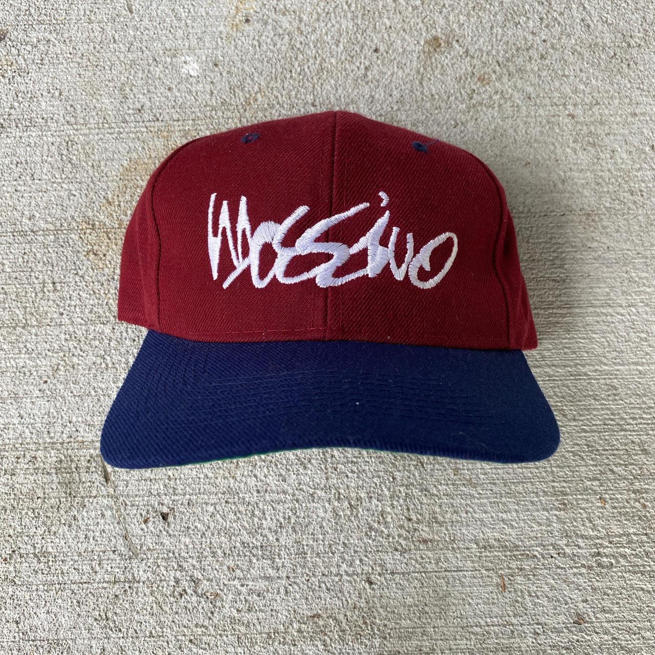 Vintage 90s Mossimo Snapback OSFA In great lightly... - Depop