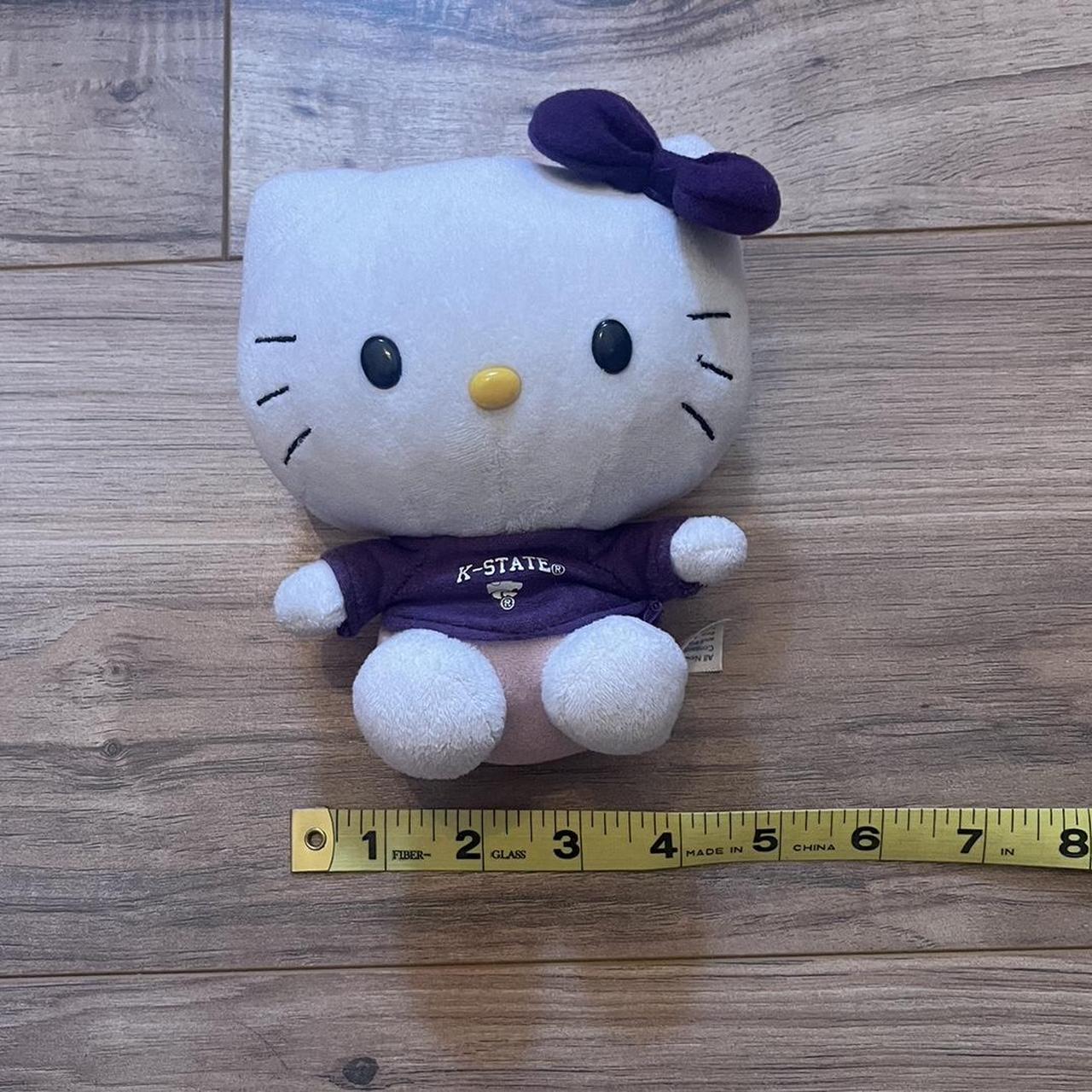 k-state hello kitty plush! super cute hello kitty... - Depop