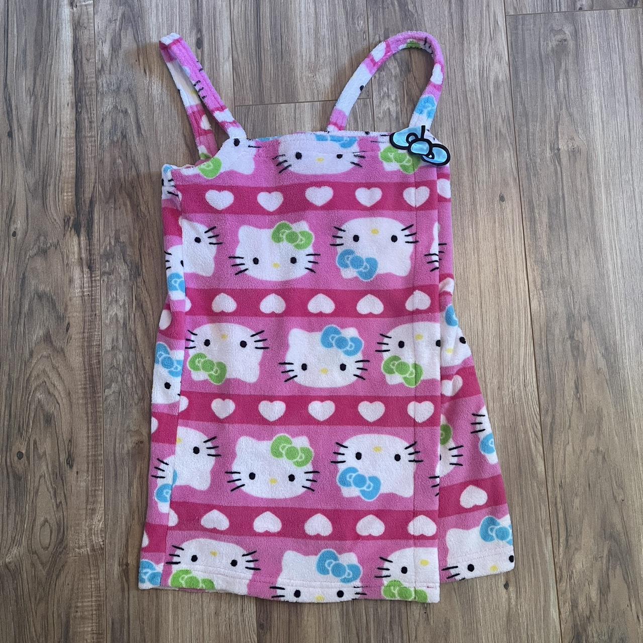 AHHH Hello kitty all over print towel/swim cover... - Depop