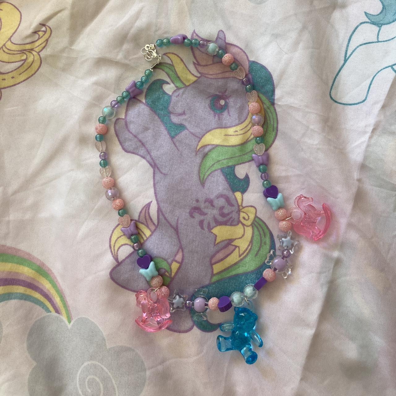 Fairy Kei and Decora inspired handmade necklace... | Depop
