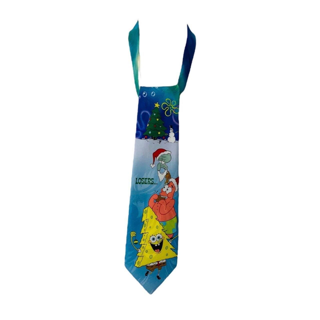 2002 Men's SpongeBob SquarePants Necktie Nickelodeon... | Depop
