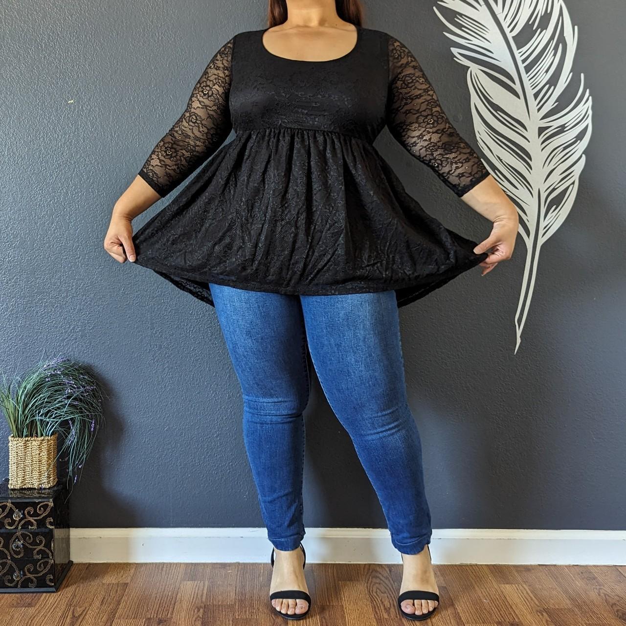 Torrid Black Blouse Perfect for any occasion! Size... - Depop