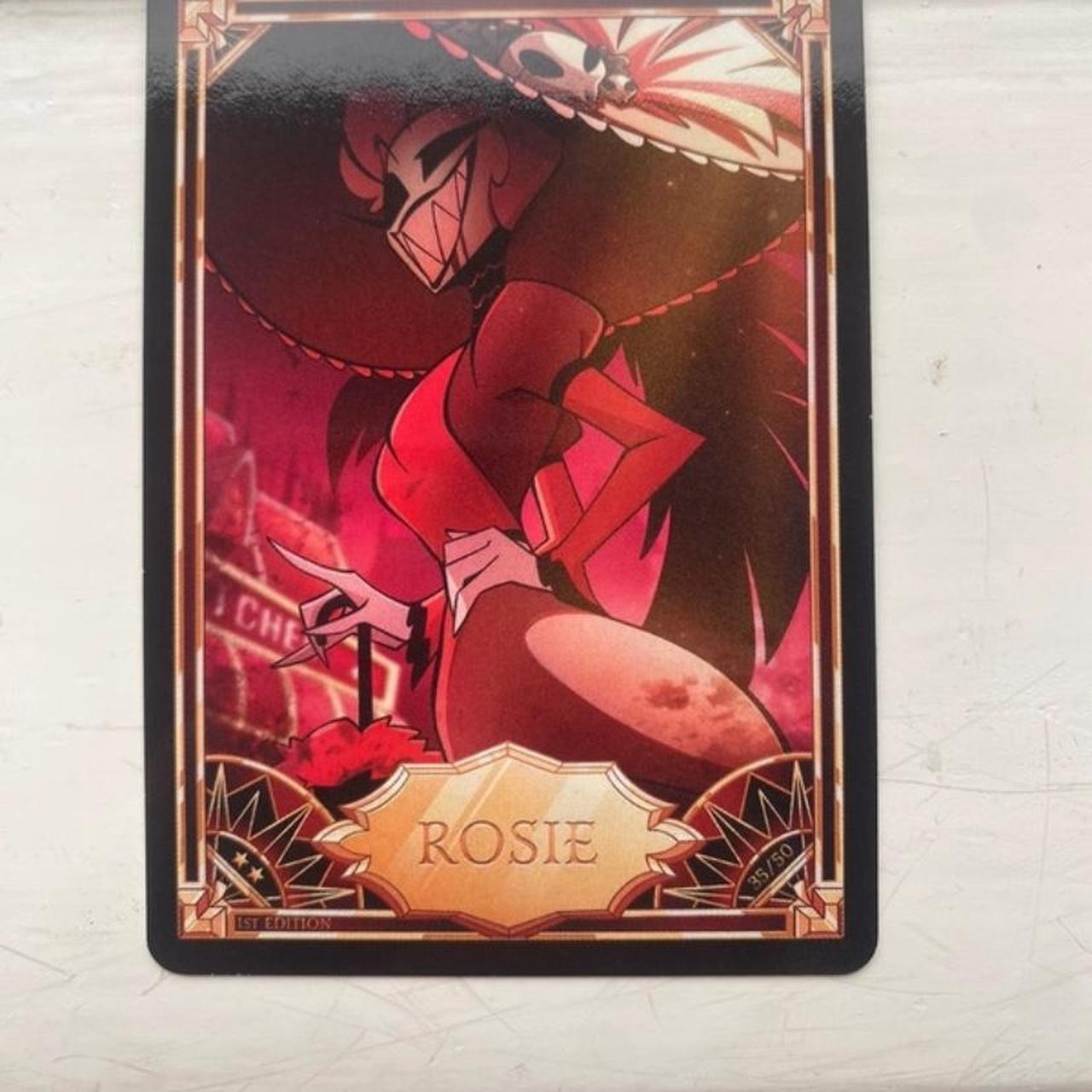 Hazbin hotel trading cards -tom trench -carmilla... | Depop