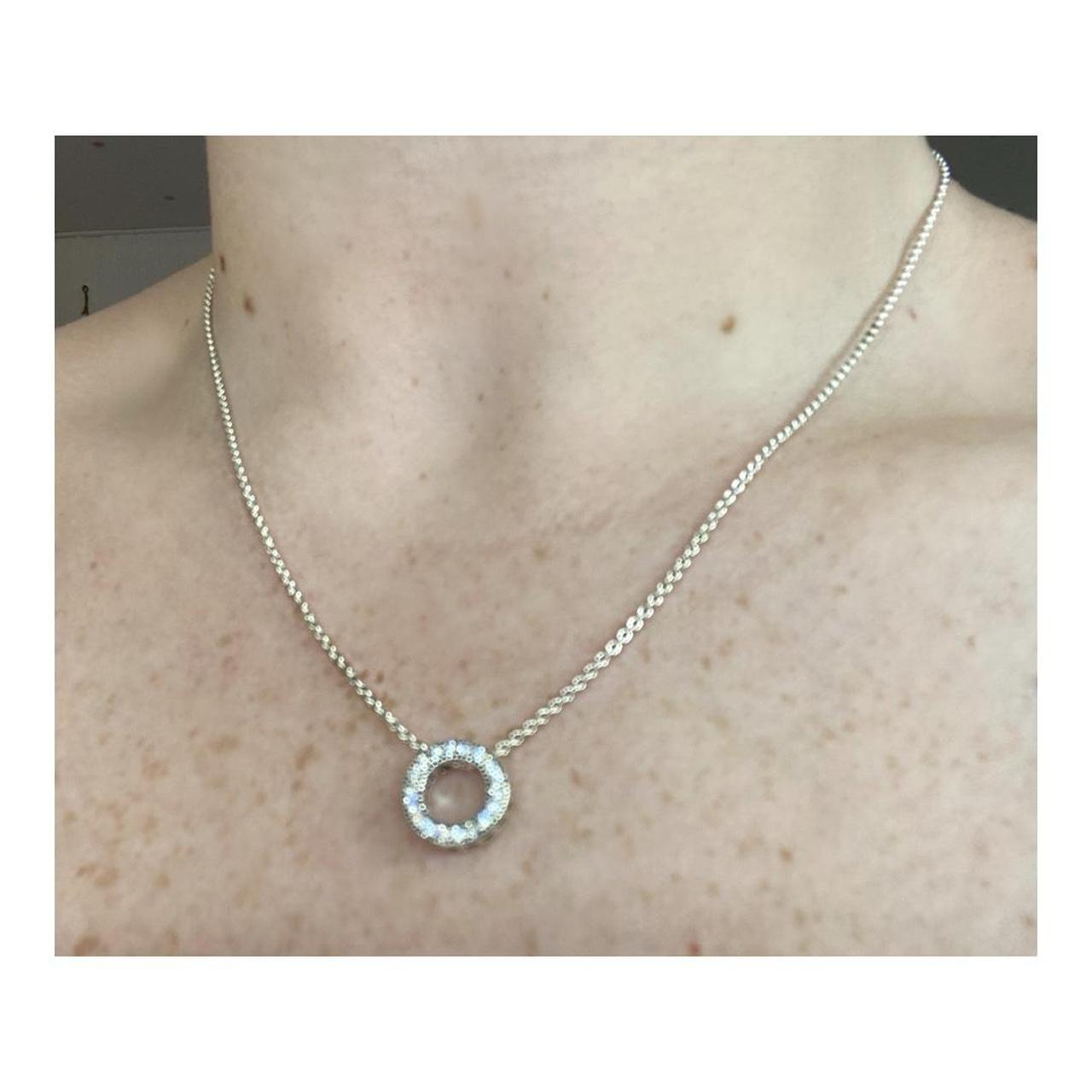 •Pandora Circle of Sparkle Necklace• ♥️open to... | Depop