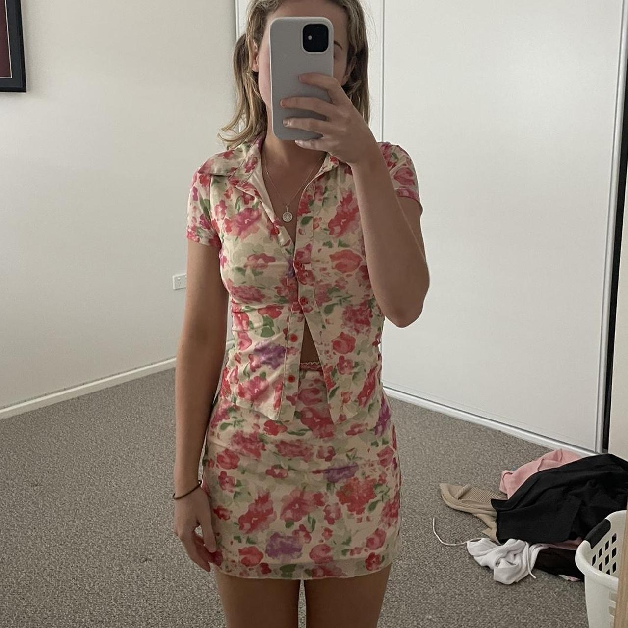 princess polly set both a size 6 worn once in great... - Depop