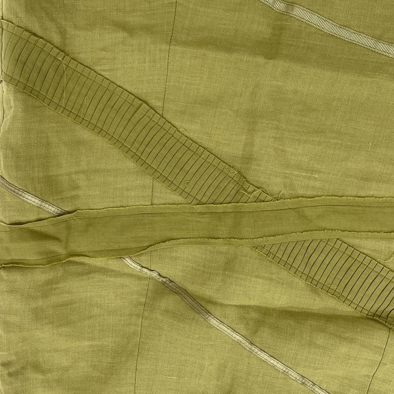 Green ribbon detail maxi skirt Vintage Great... - Depop