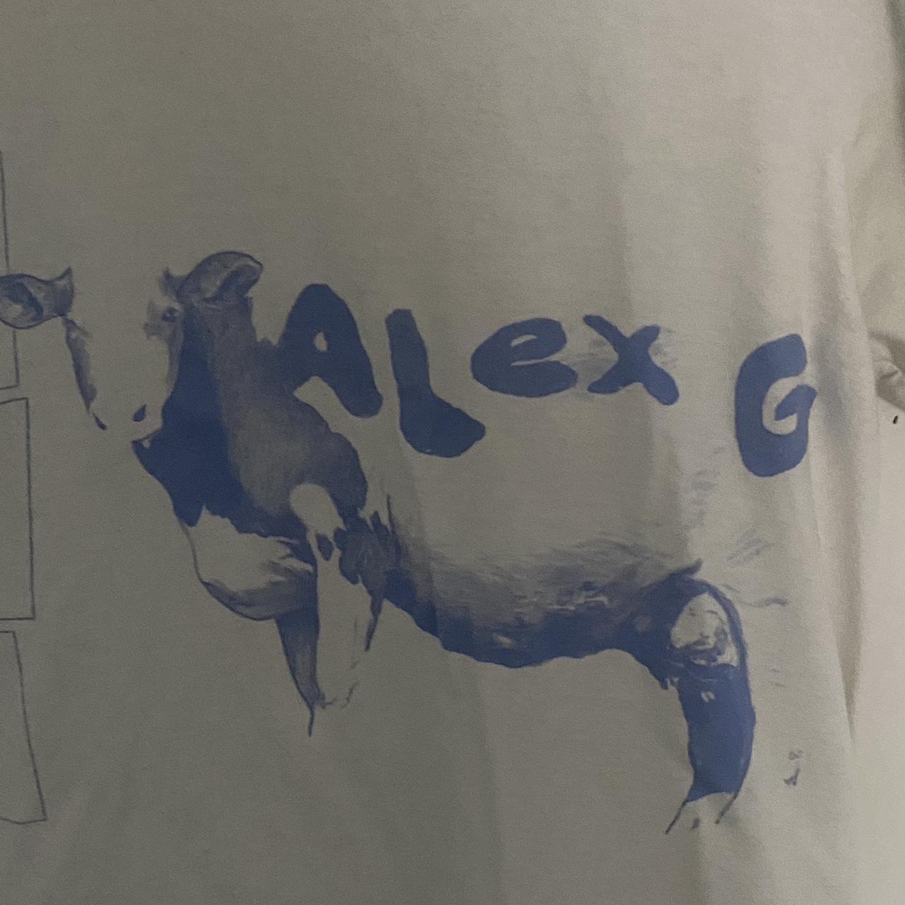 Alex G original “cow” t shirt in size S. No flaws.... - Depop