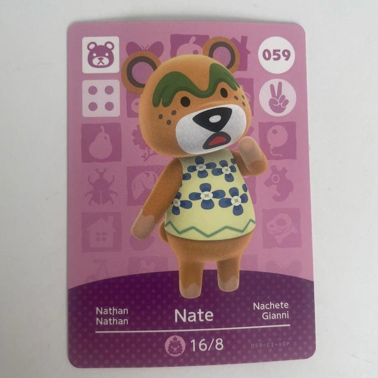 Animal crossing Amiibo - Nate #animalcrossing... - Depop