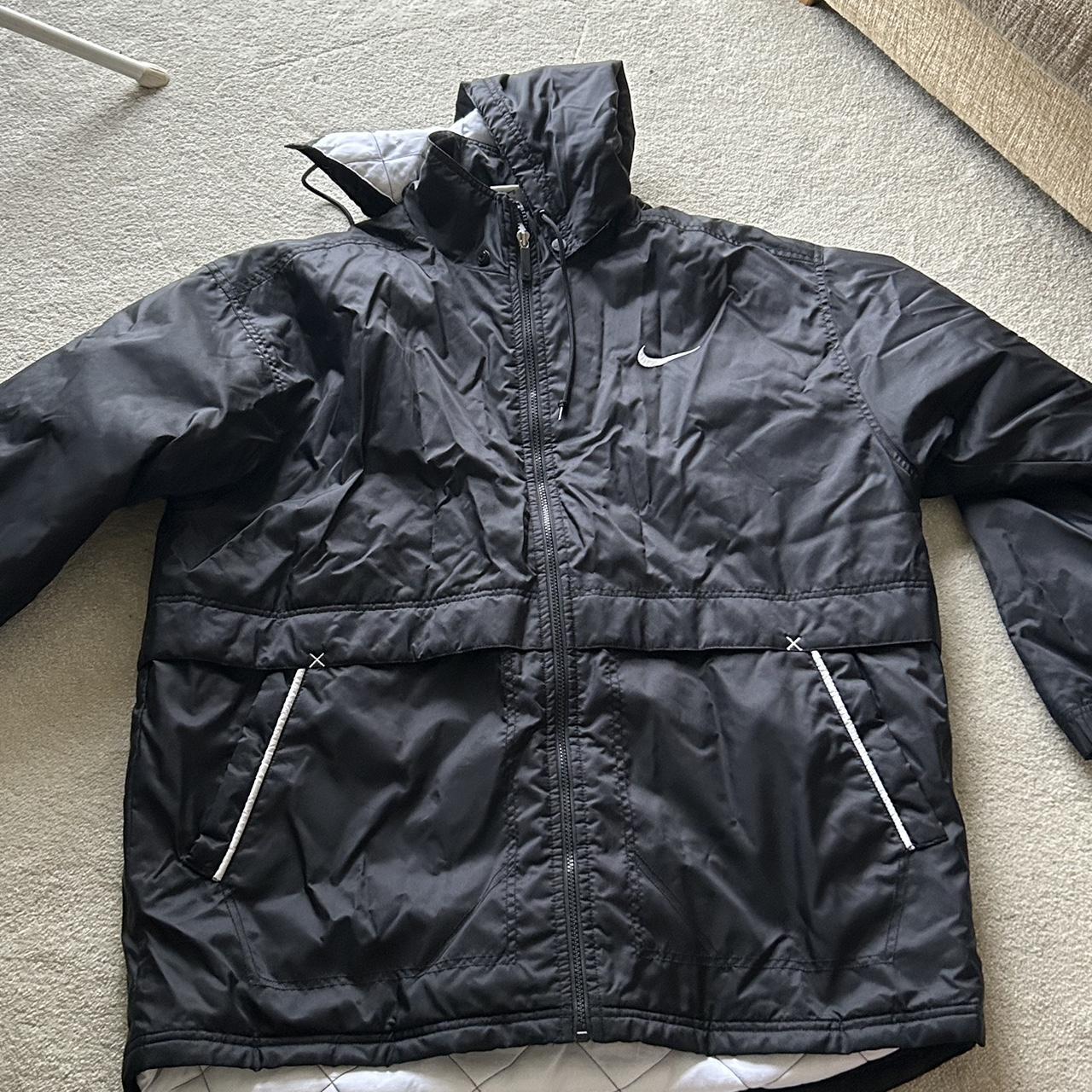 Vintage 90s rare Nike jacket Size large Like new... - Depop