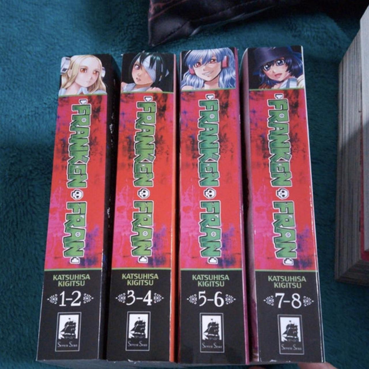 Franken Fran Manga English Omnibus 1-8 ( 4 books)... - Depop