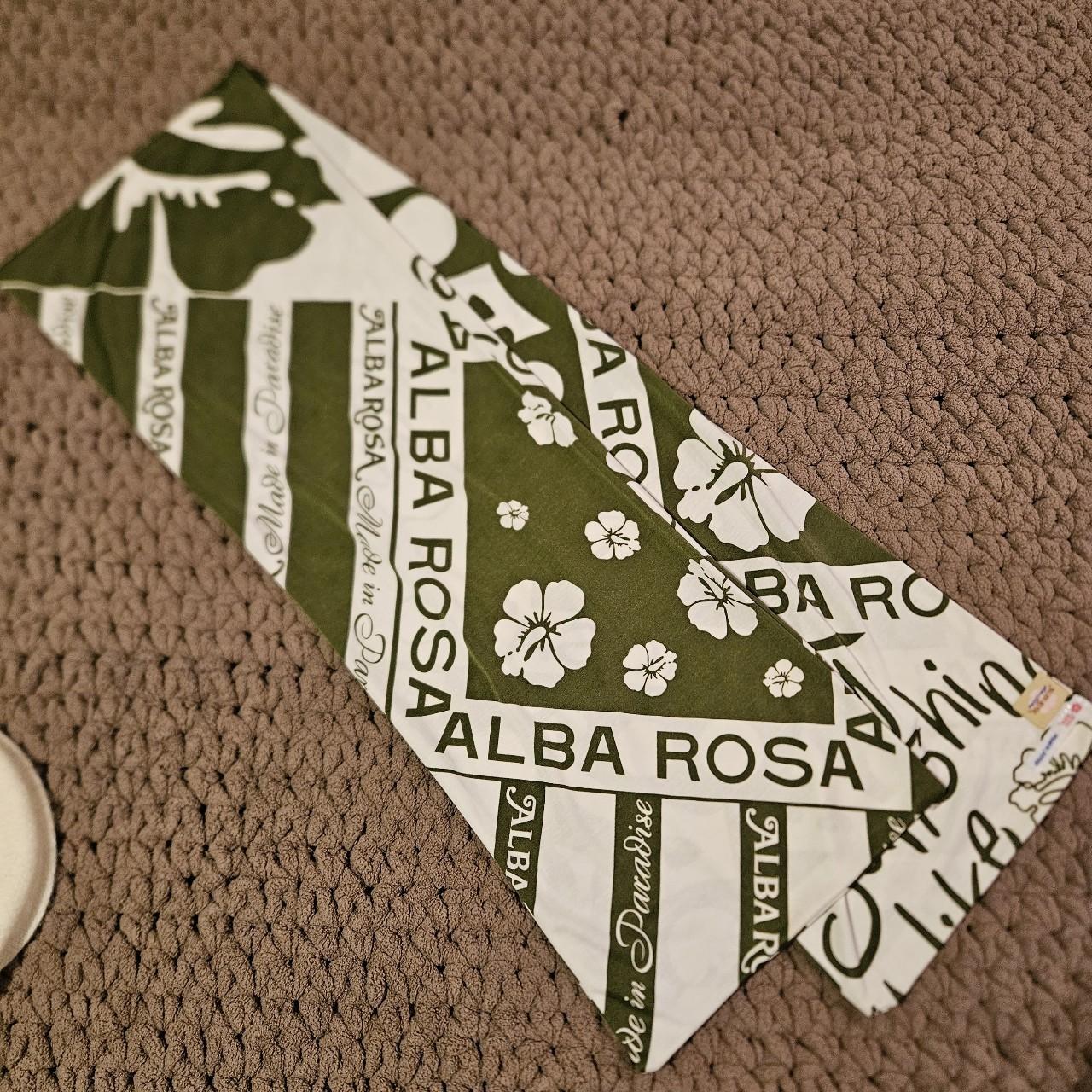 Alba Rosa Scarf silky soft texture #albarosa #gyaru... - Depop