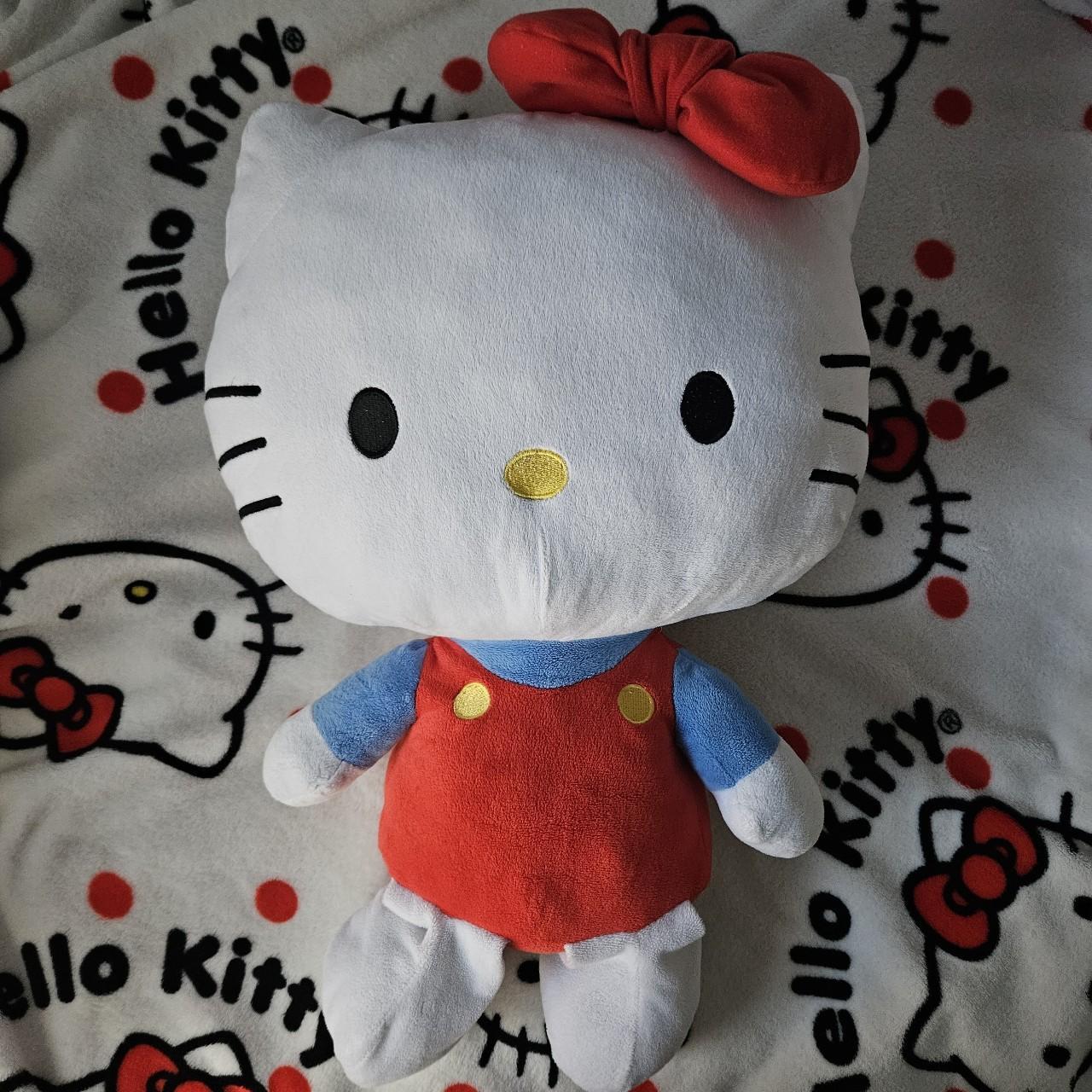 Hello kitty plush from 2011 23in height face is 15... - Depop