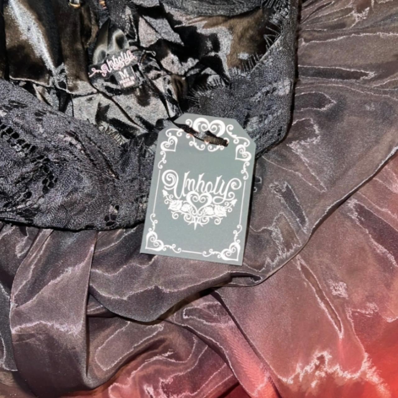 Unholy dolls kill gothic vampire fairy dress goth... - Depop