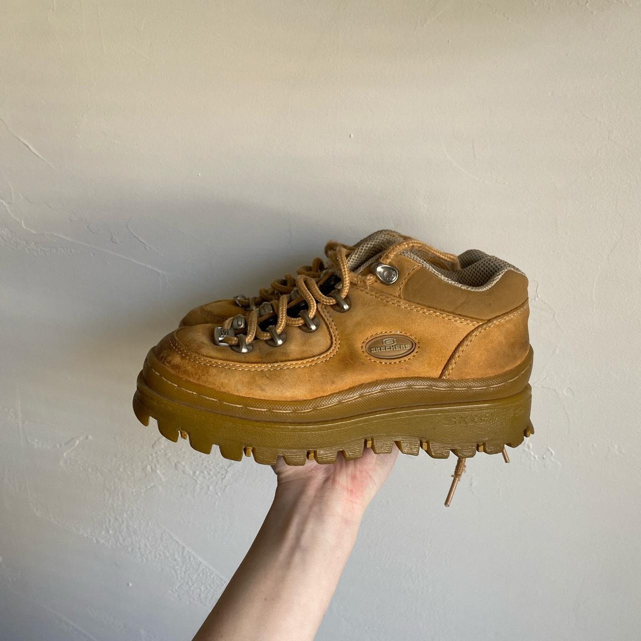 vintage platform skechers jammers women’s size 5 - Depop